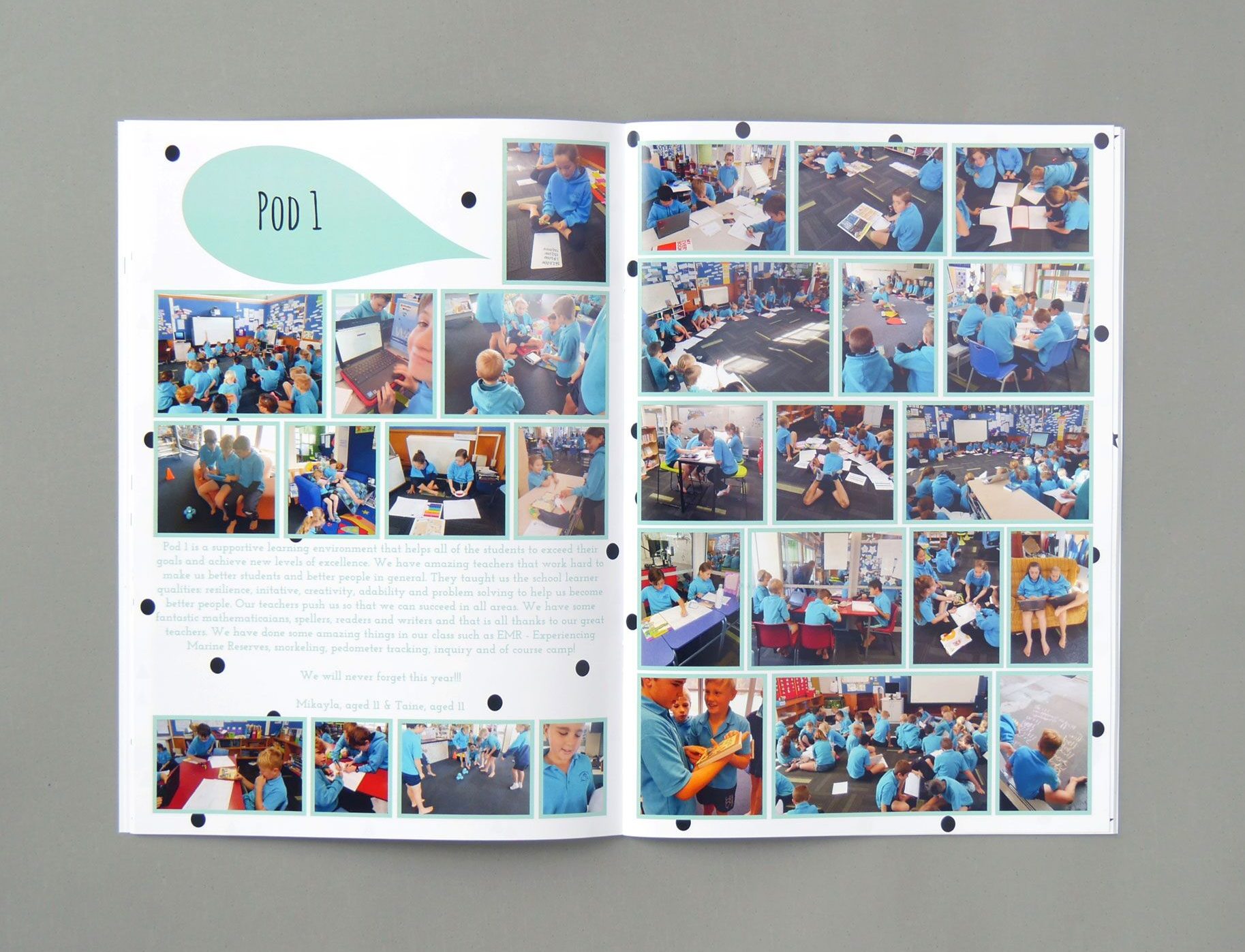 Why a Photo Collage for Your School Yearbook Is a Good Idea - Spacific ...