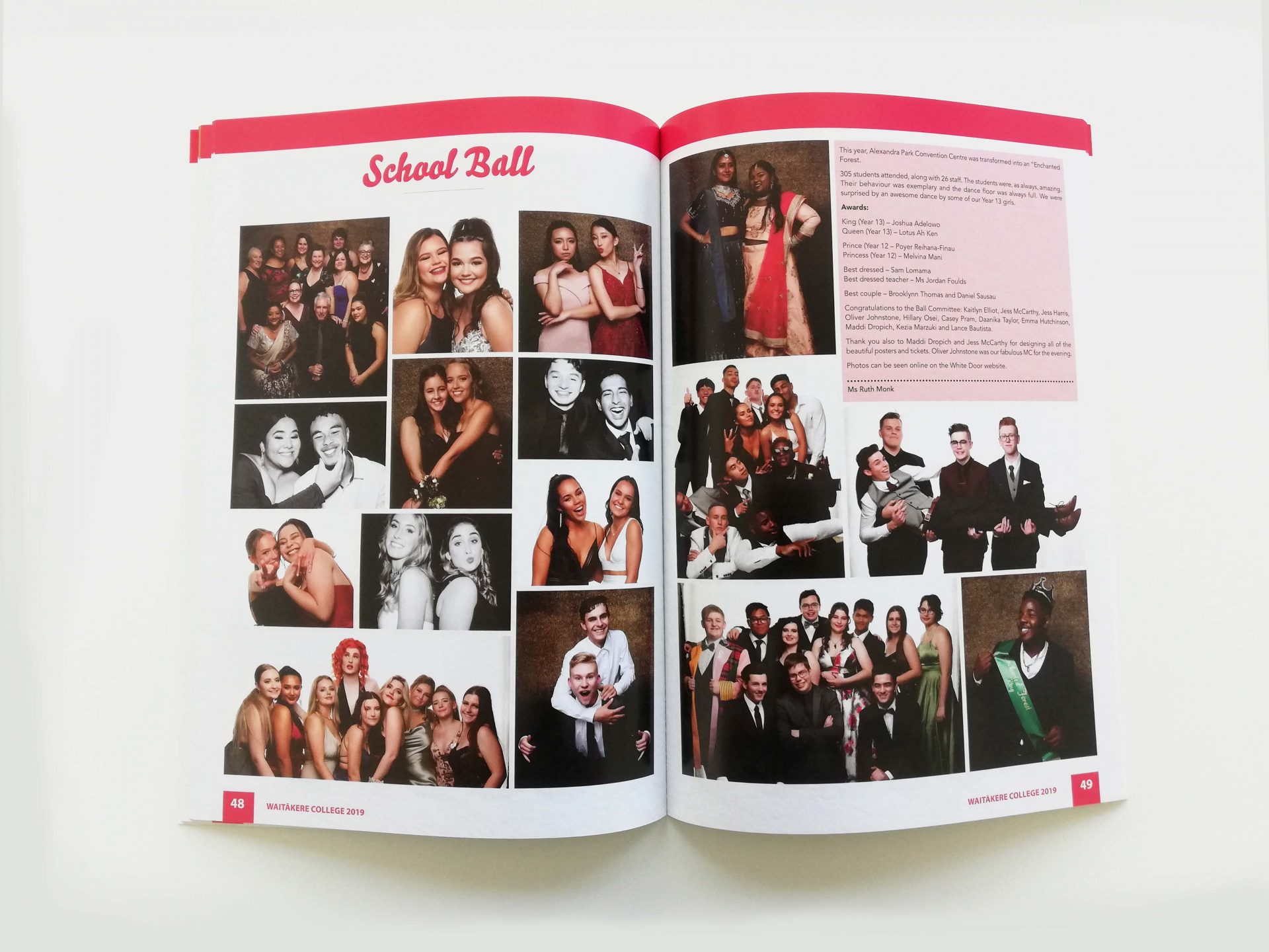 Spacific Creative School Yearbook Design from 2019 - Spacific Creative