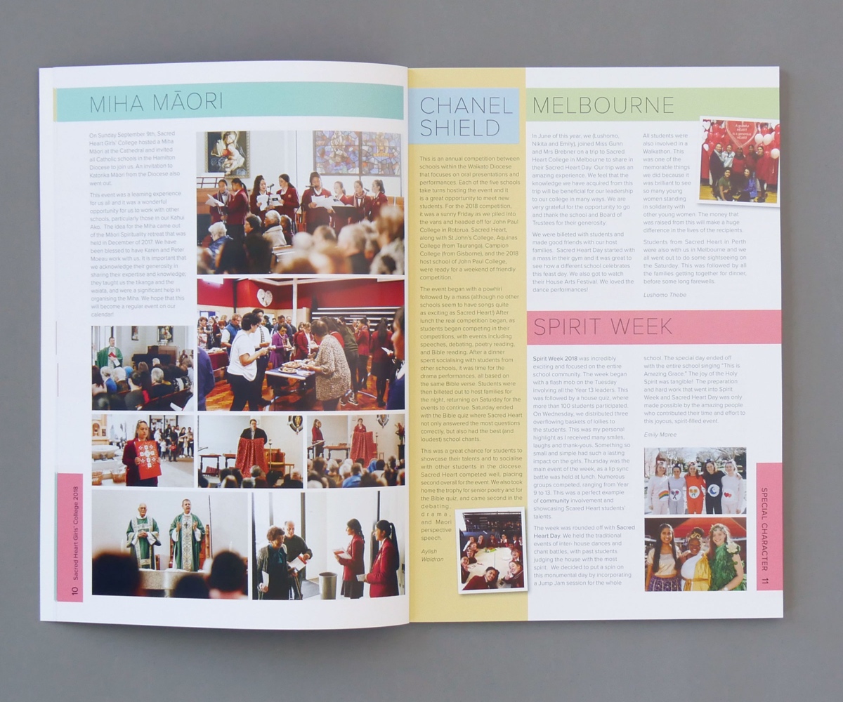 Colour Palette Ideas for Your Next Yearbook - Spacific Creative