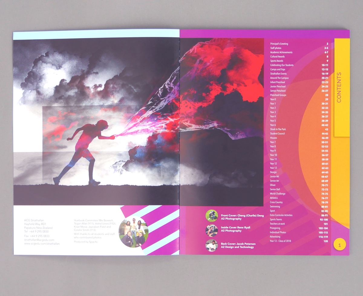 Colour Palette Ideas for Your Next Yearbook - Spacific Creative