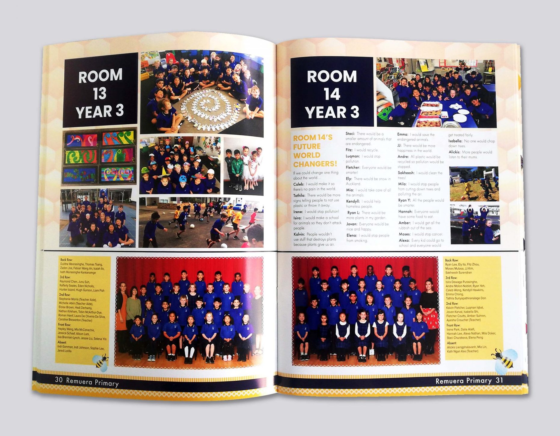 How to Create a Fun Primary School Yearbook - Spacific Creative