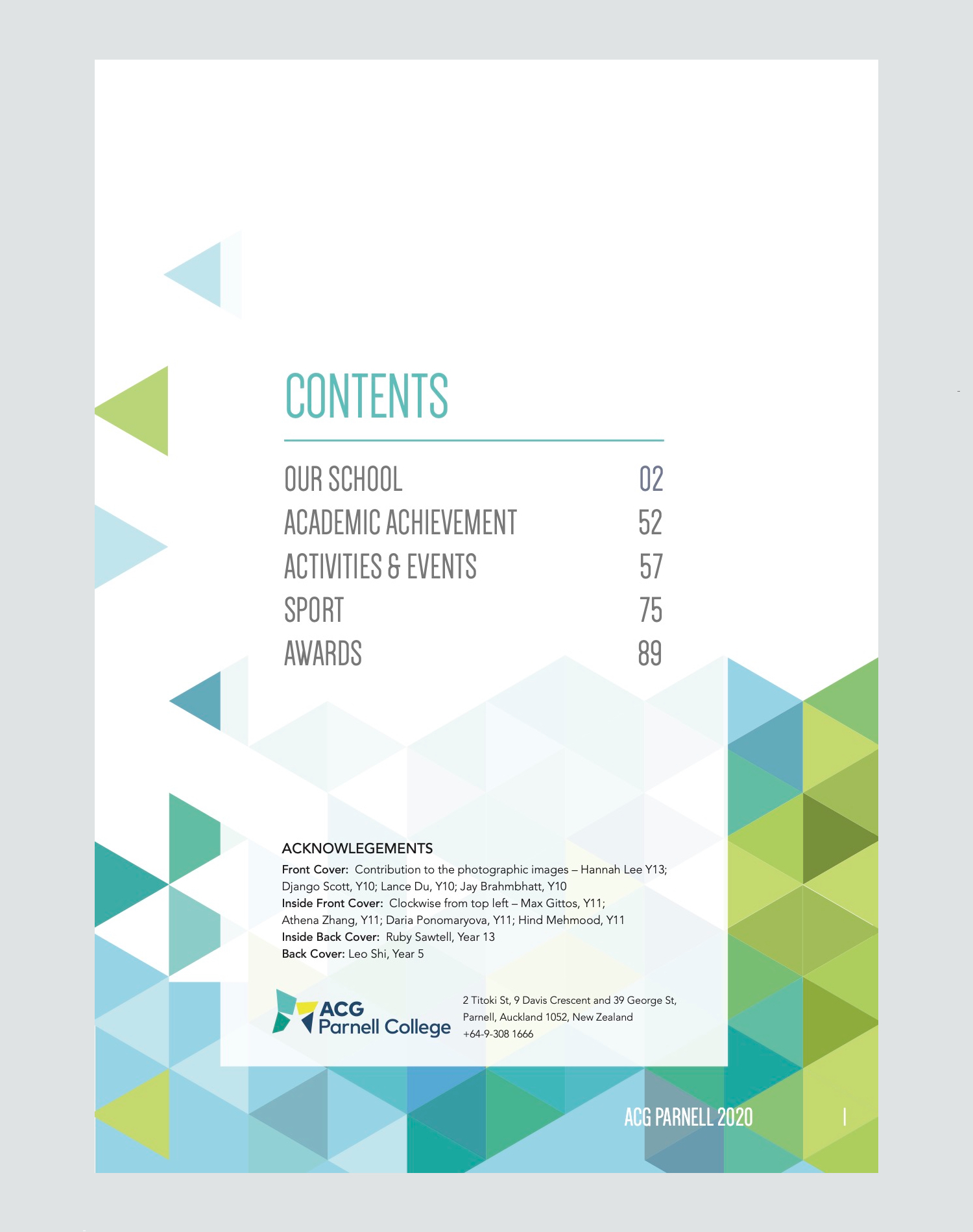 15 Unique Yearbook Contents Page Designs for Better Navigation ...