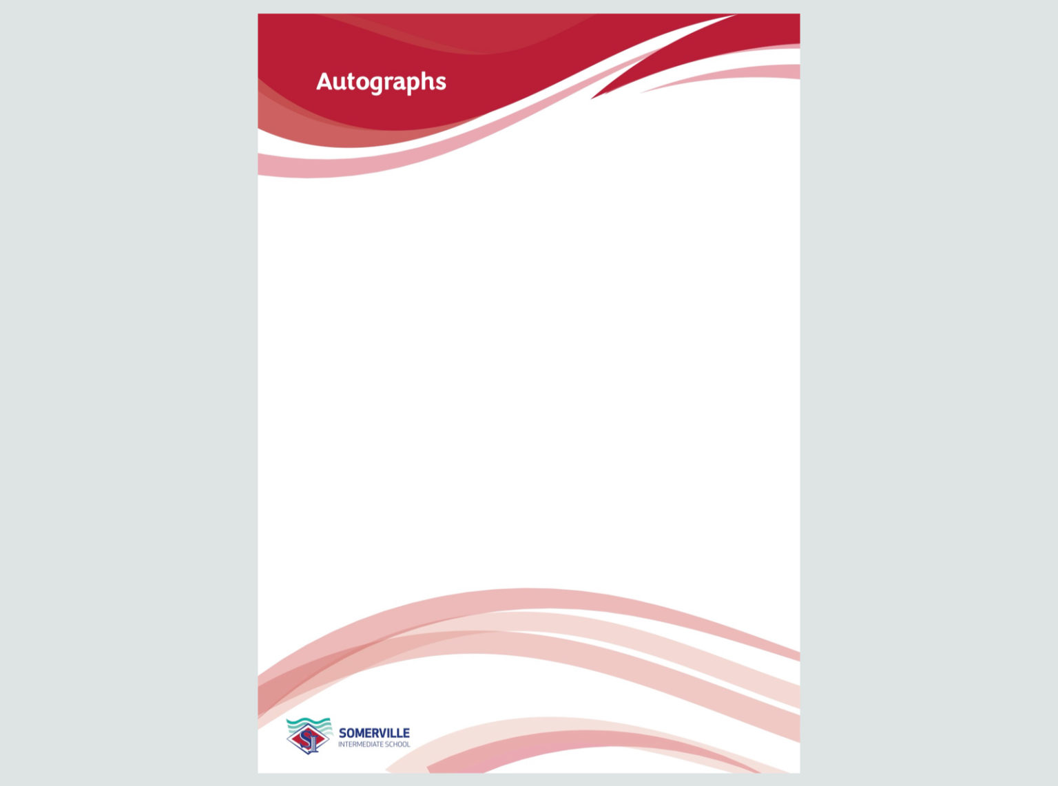 20 Autograph Page Designs for a Successful School Keepsake - Spacific ...