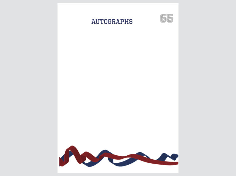 20 Autograph Page Designs for a Successful School Keepsake - Spacific ...