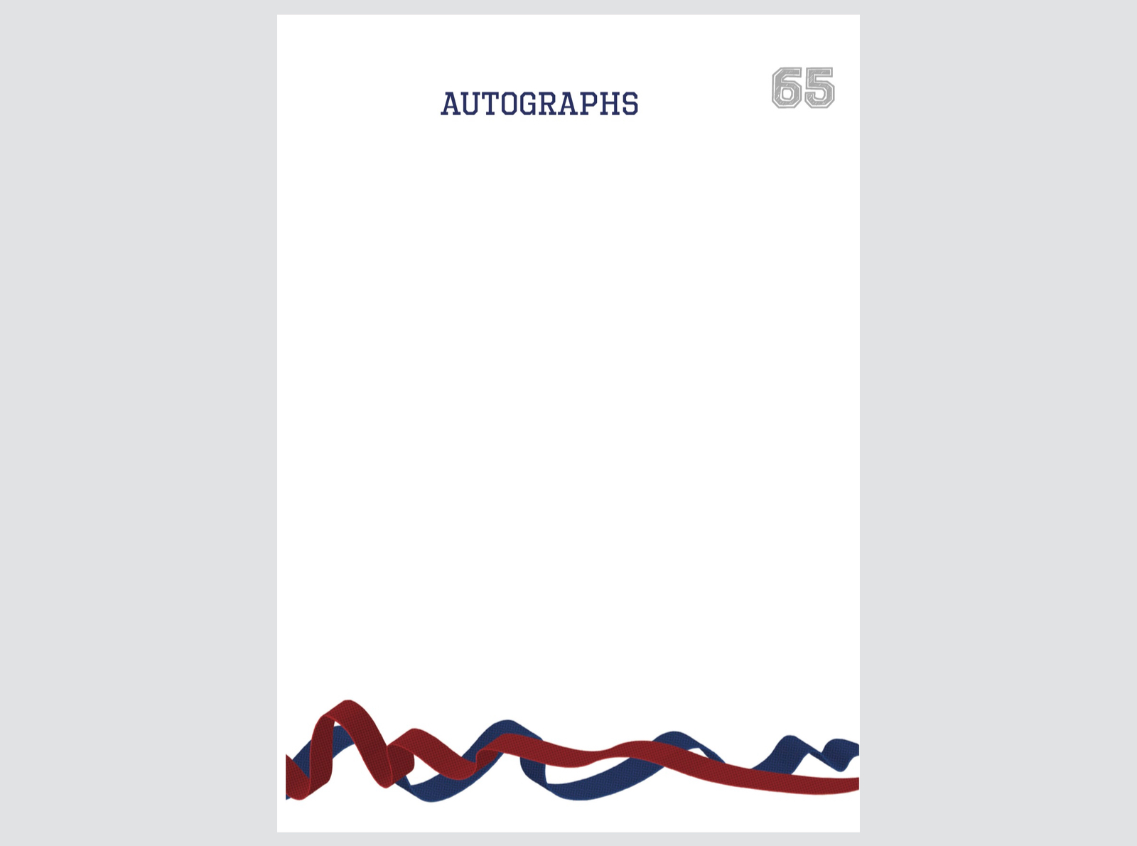 20 Autograph Page Designs for a Successful School Keepsake - Spacific ...