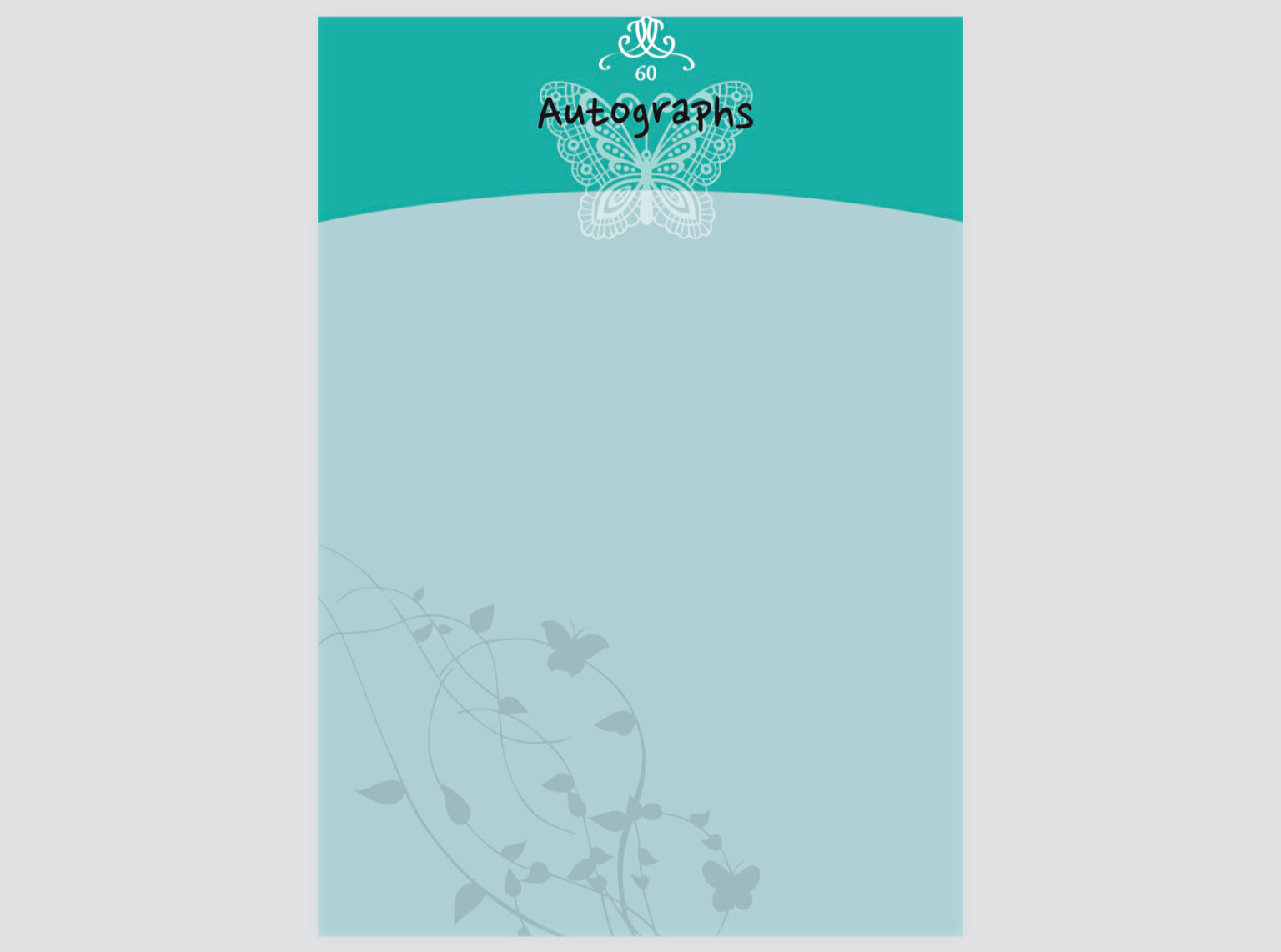 20 Autograph Page Designs for a Successful School Keepsake - Spacific ...