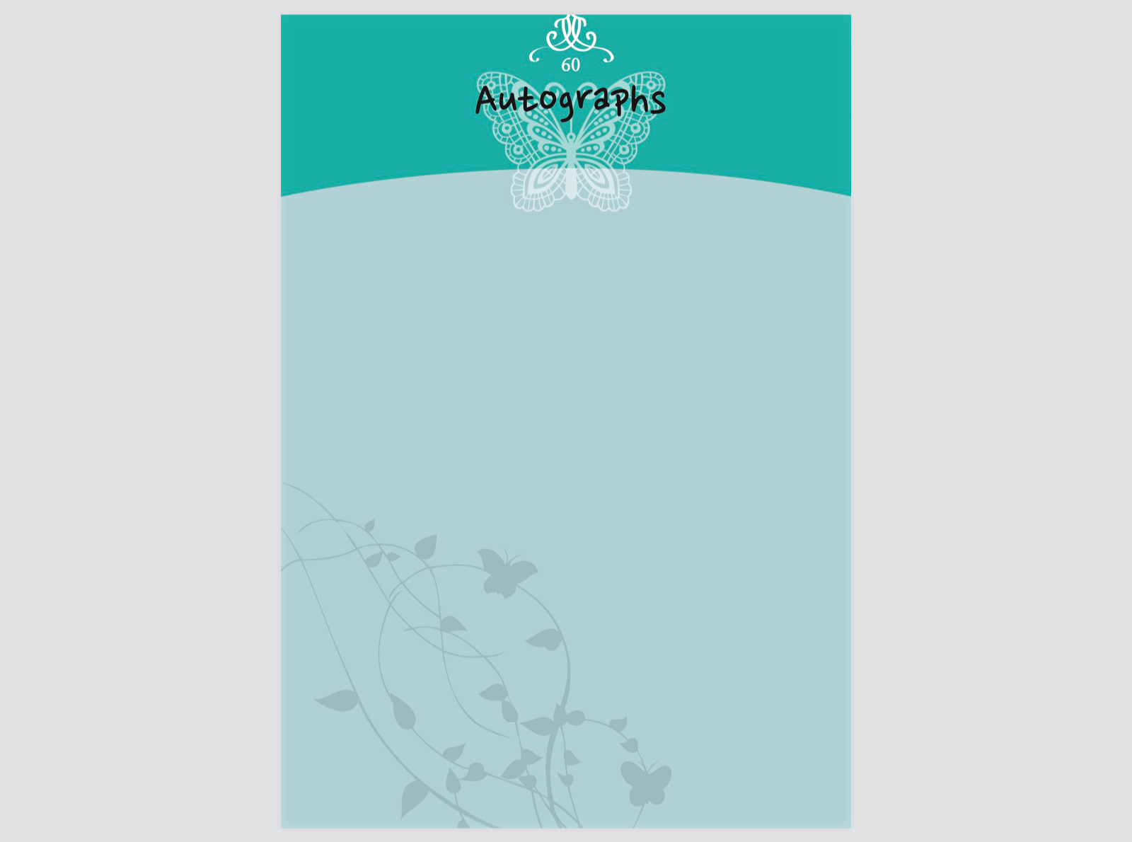 20 Autograph Page Designs for a Successful School Keepsake - Spacific ...