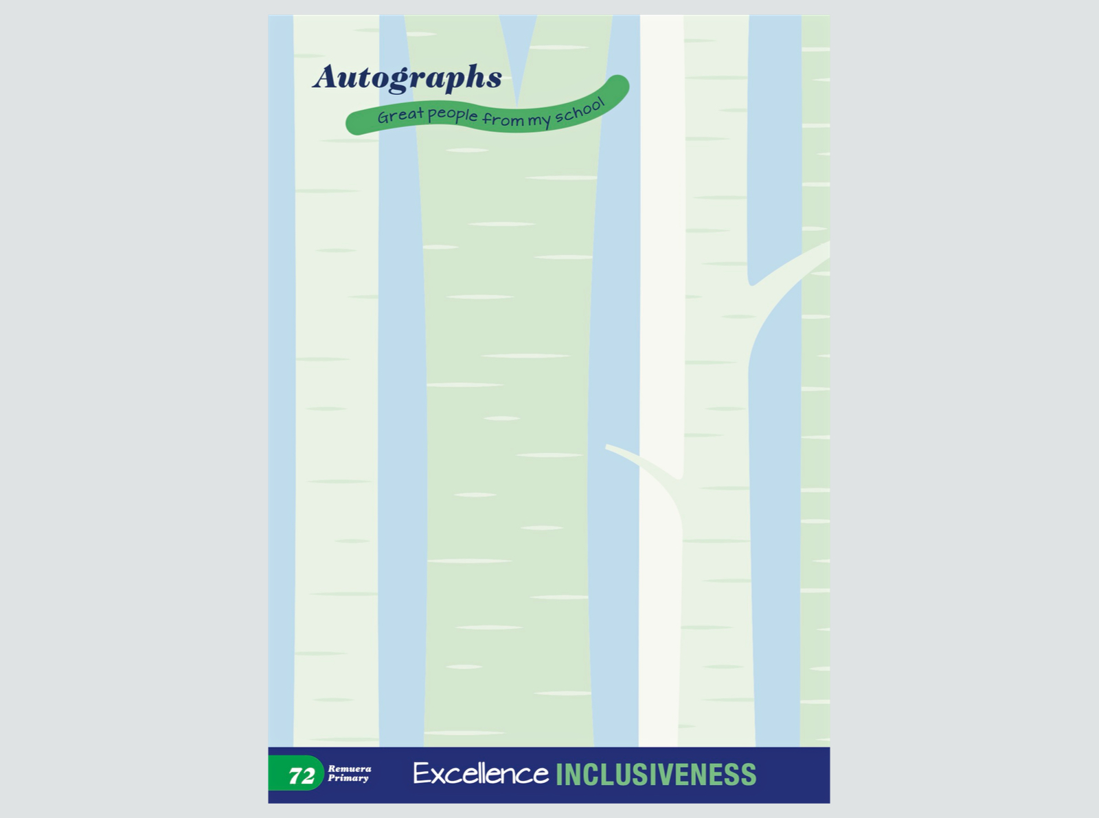 20 Autograph Page Designs for a Successful School Keepsake - Spacific ...