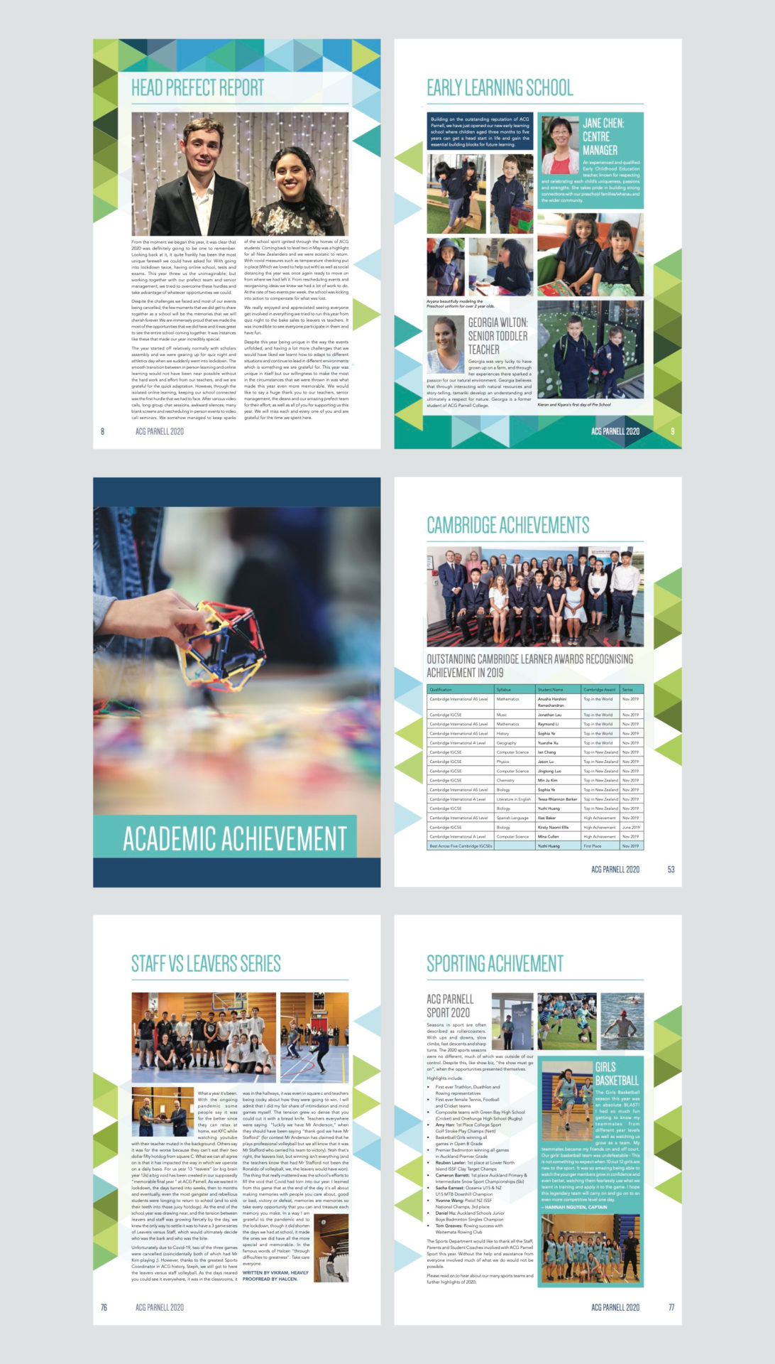 7 Unique School Yearbook Page Designs To Inspire! - Spacific Creative