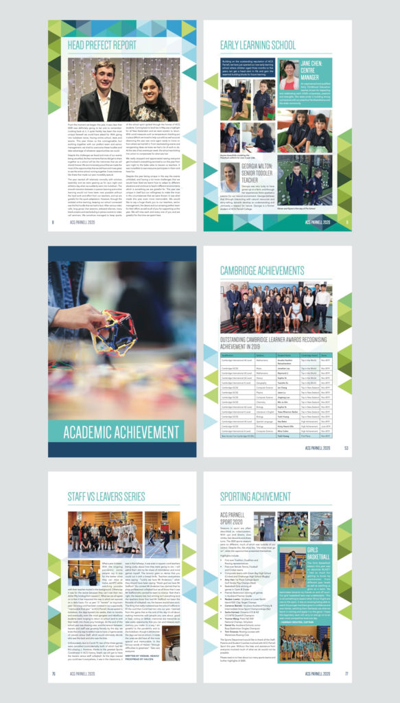 7 Unique School Yearbook Page Designs To Inspire! - Spacific Creative