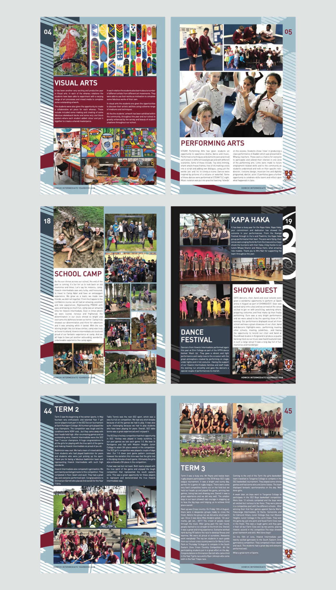 7 Unique School Yearbook Page Designs To Inspire! - Spacific Creative