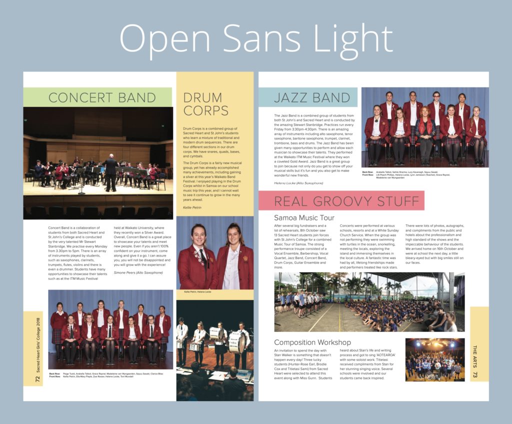 Choosing Fonts That Suit Your School Publication - Spacific Creative