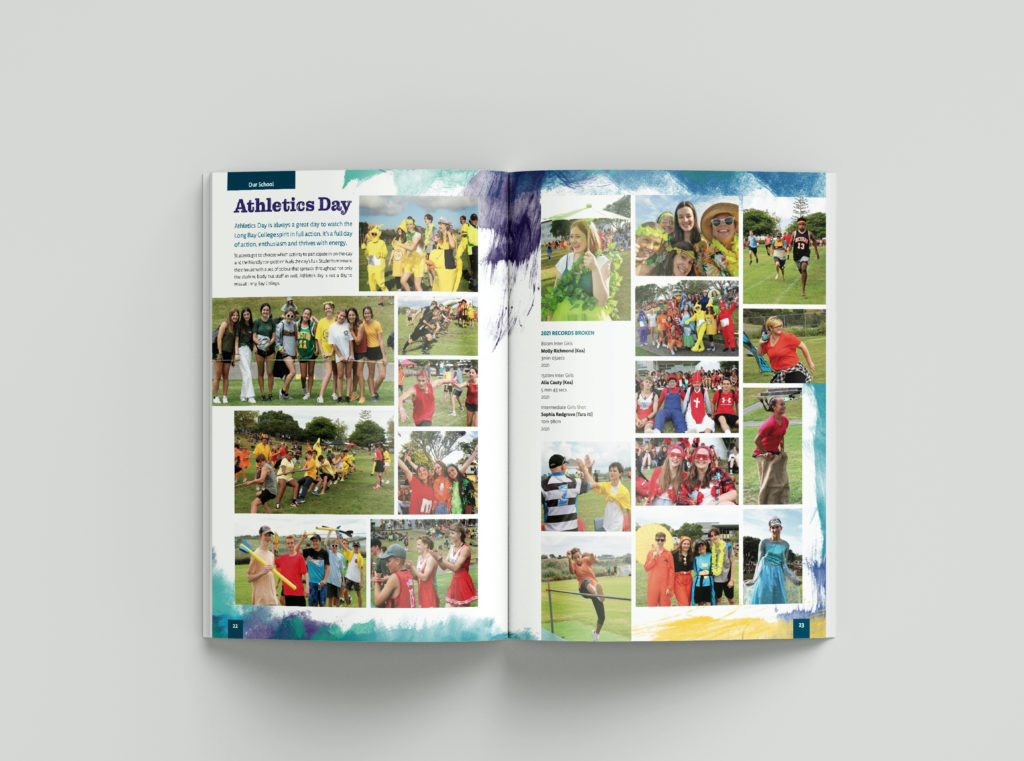 The Best Yearbook Covers & Page Designs of 2021 - Spacific Creative