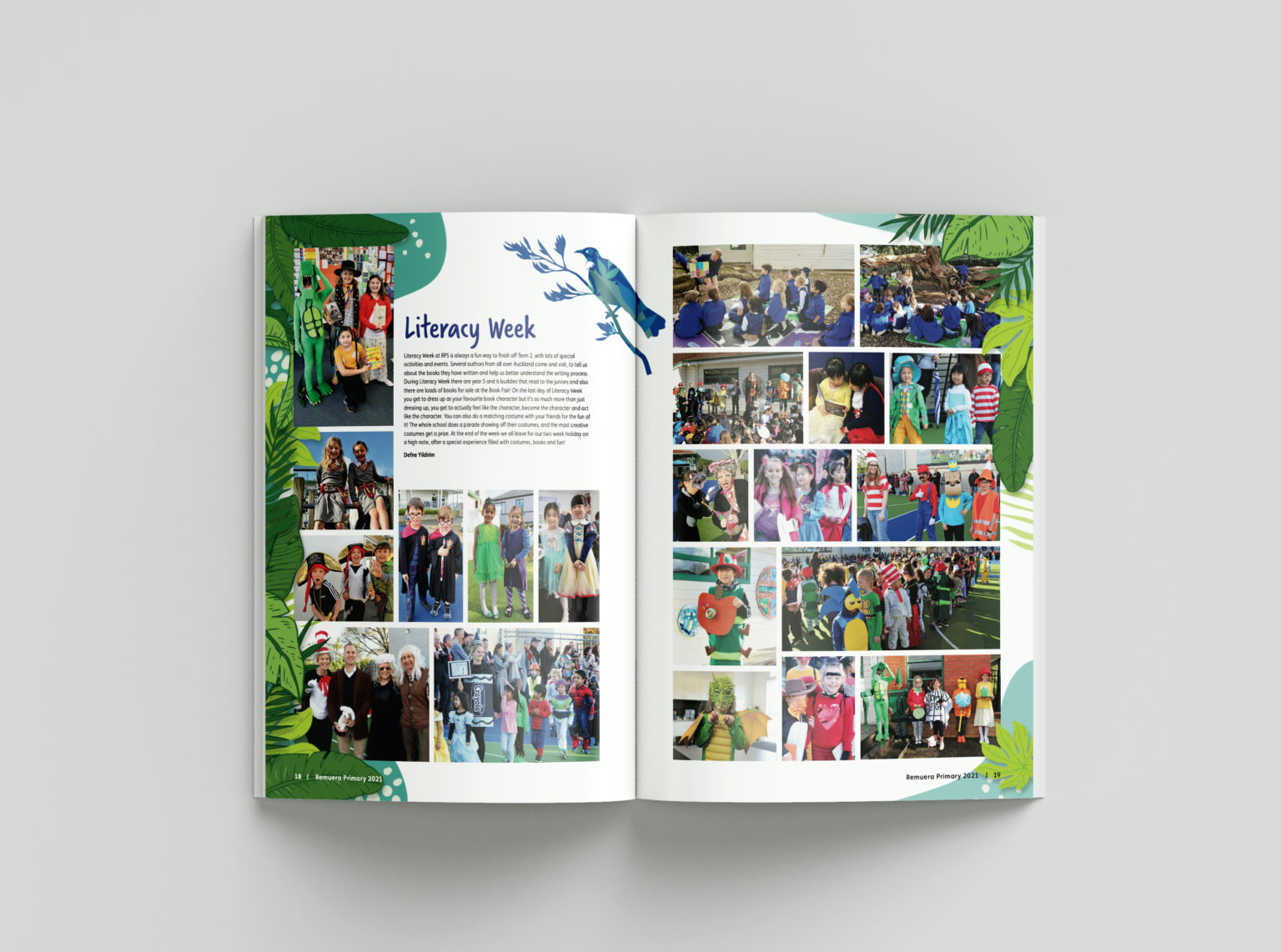 The Best Yearbook Covers & Page Designs of 2021 - Spacific Creative
