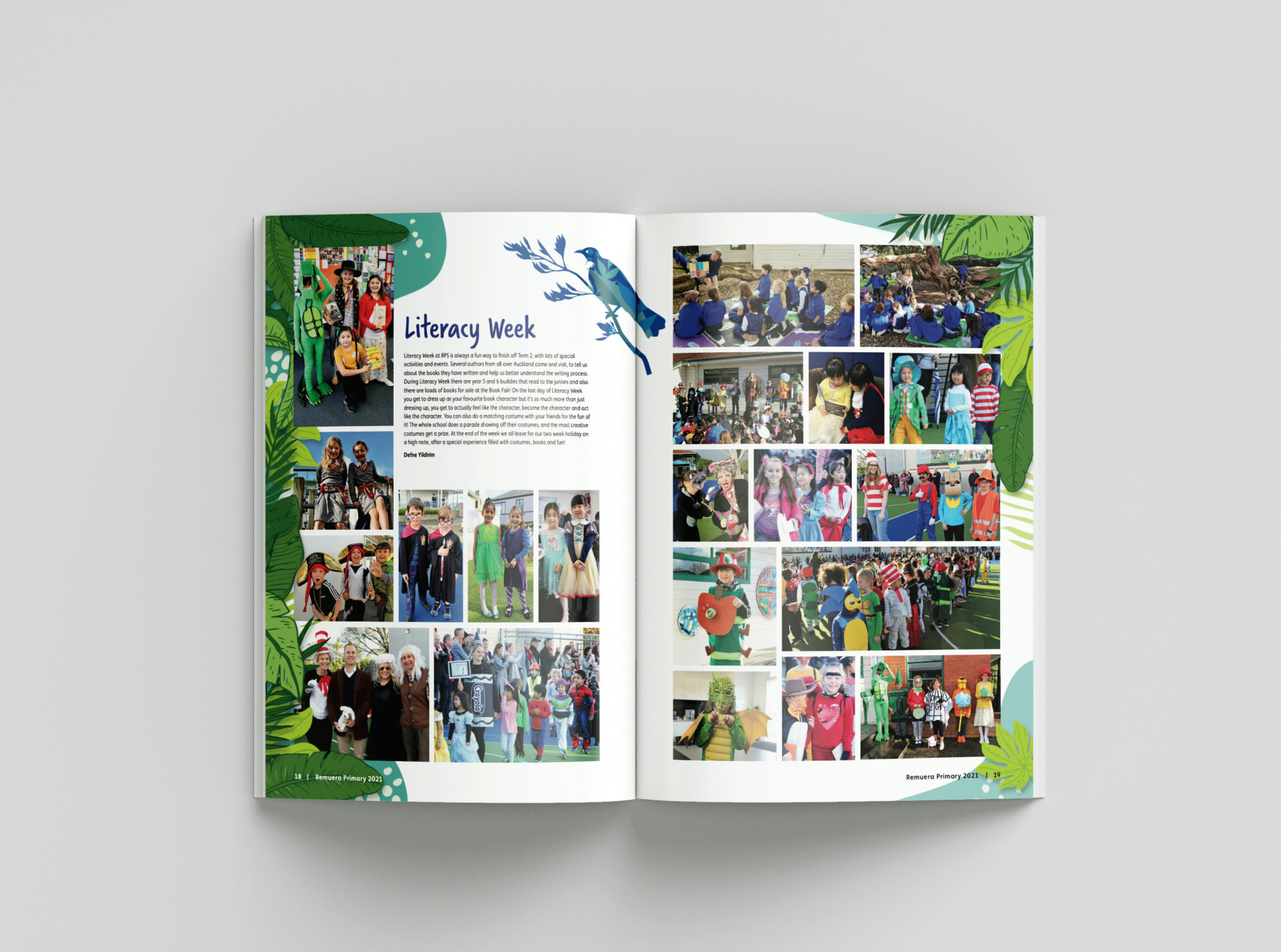 The Best Yearbook Covers & Page Designs of 2021 - Spacific Creative