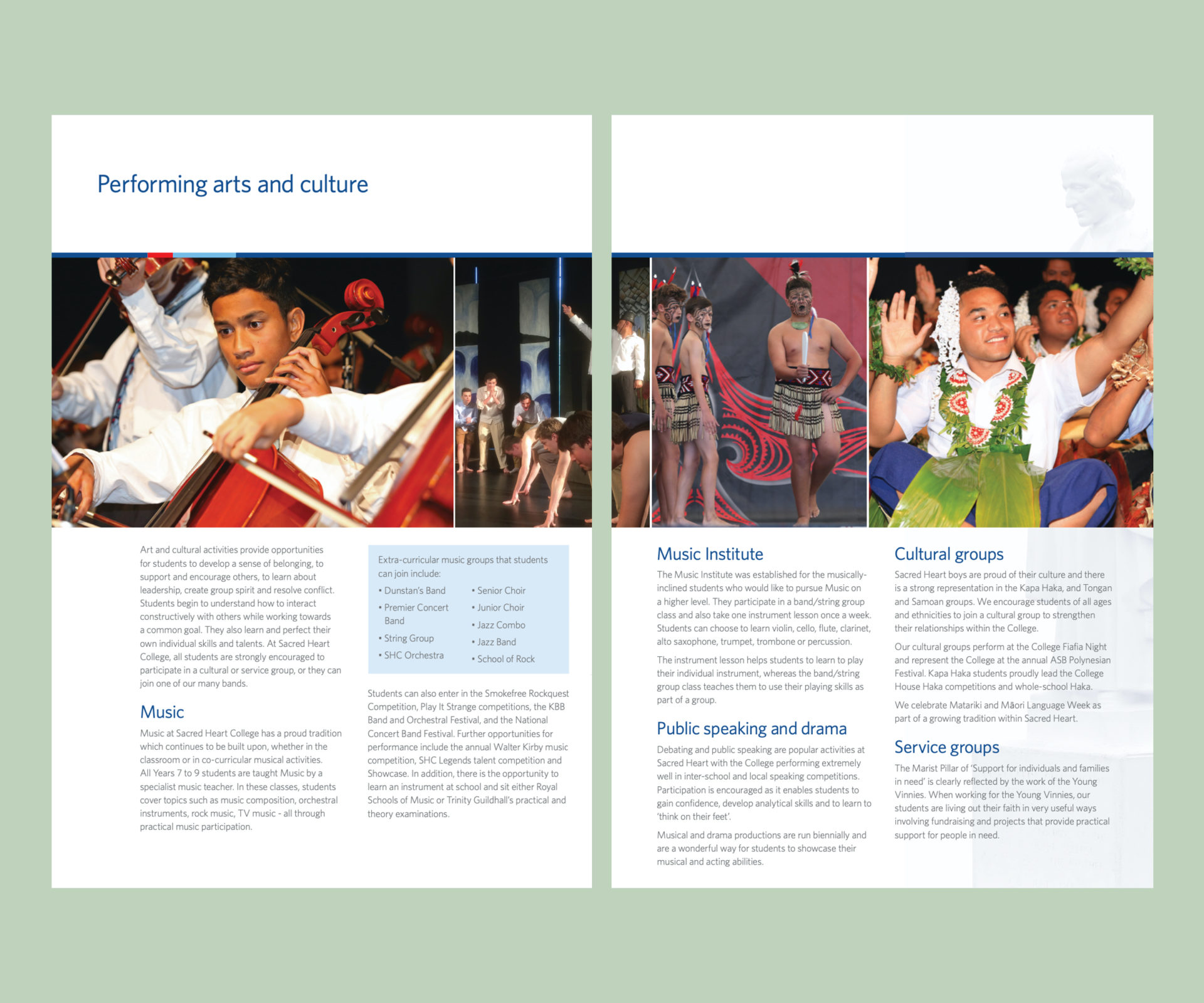 Great School Prospectus Page Designs! - Spacific Creative