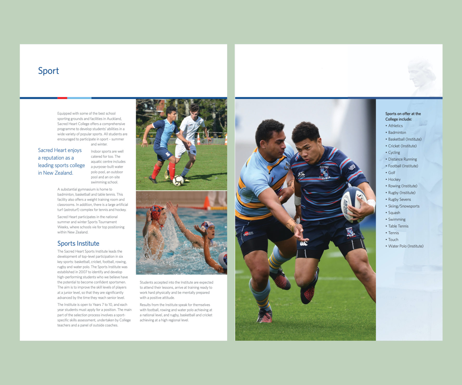 Great School Prospectus Page Designs! - Spacific Creative