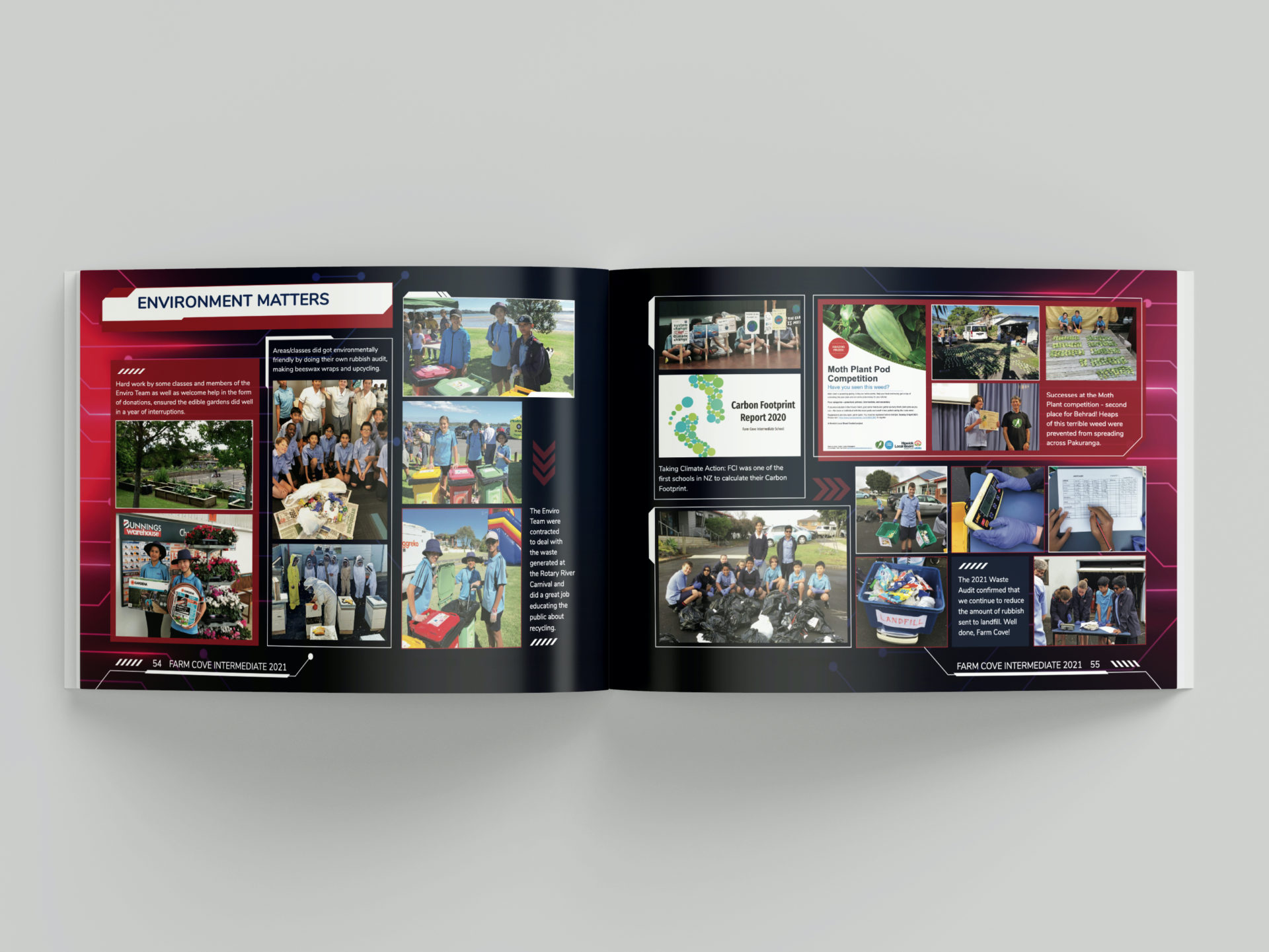 Yearbook Colour Schemes From Our Clients - Spacific Creative