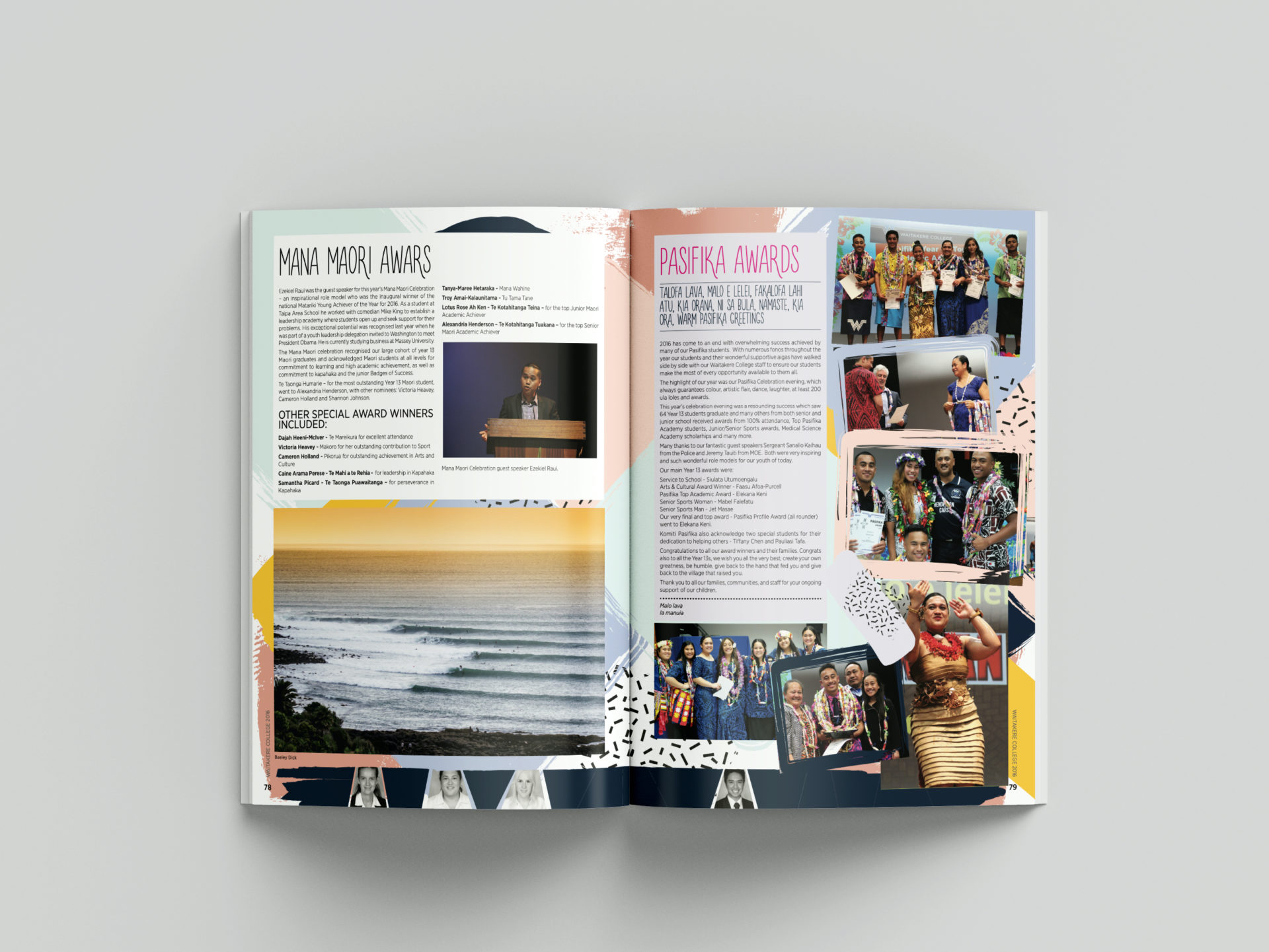 Yearbook Colour Schemes From Our Clients - Spacific Creative