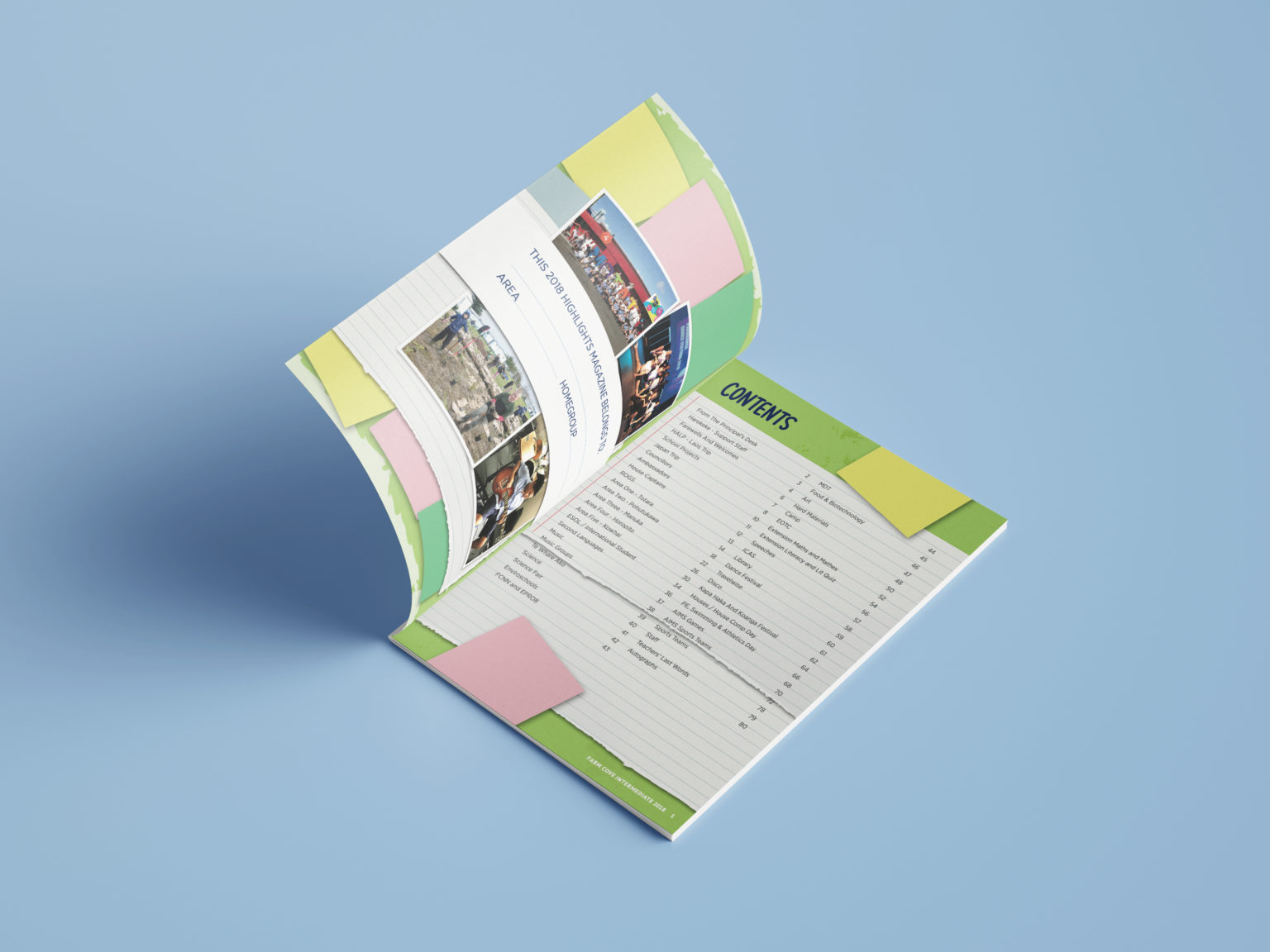 7 Unique School Yearbook Page Designs To Inspire! - Spacific Creative