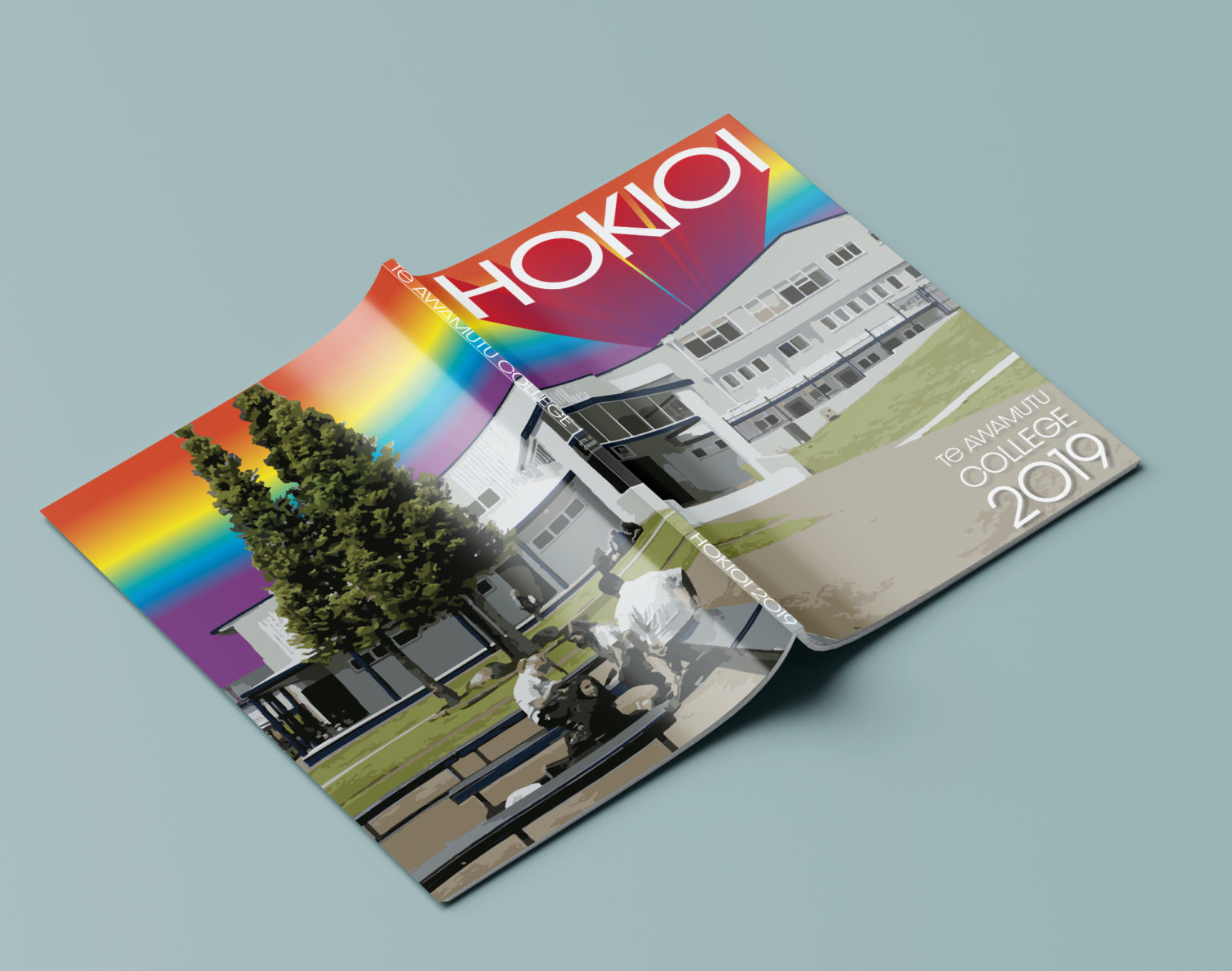 Rainbow School Yearbook Designs From Our Clients - Spacific Creative