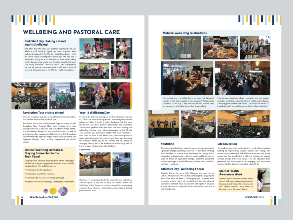 Top Yearbook Page Designs of 2022! - Spacific Creative