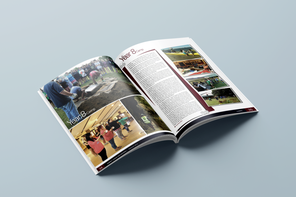 How to Style Yearbook Page Numbers - Spacific Creative