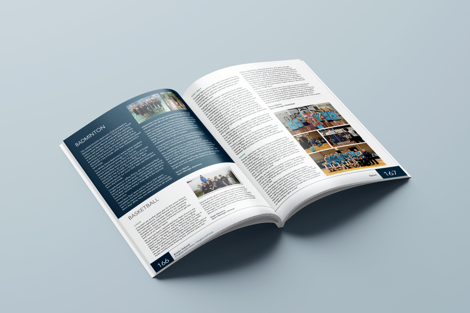 How to Style Yearbook Page Numbers - Spacific Creative