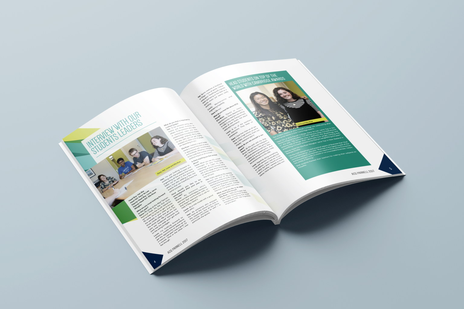 How to Style Yearbook Page Numbers - Spacific Creative