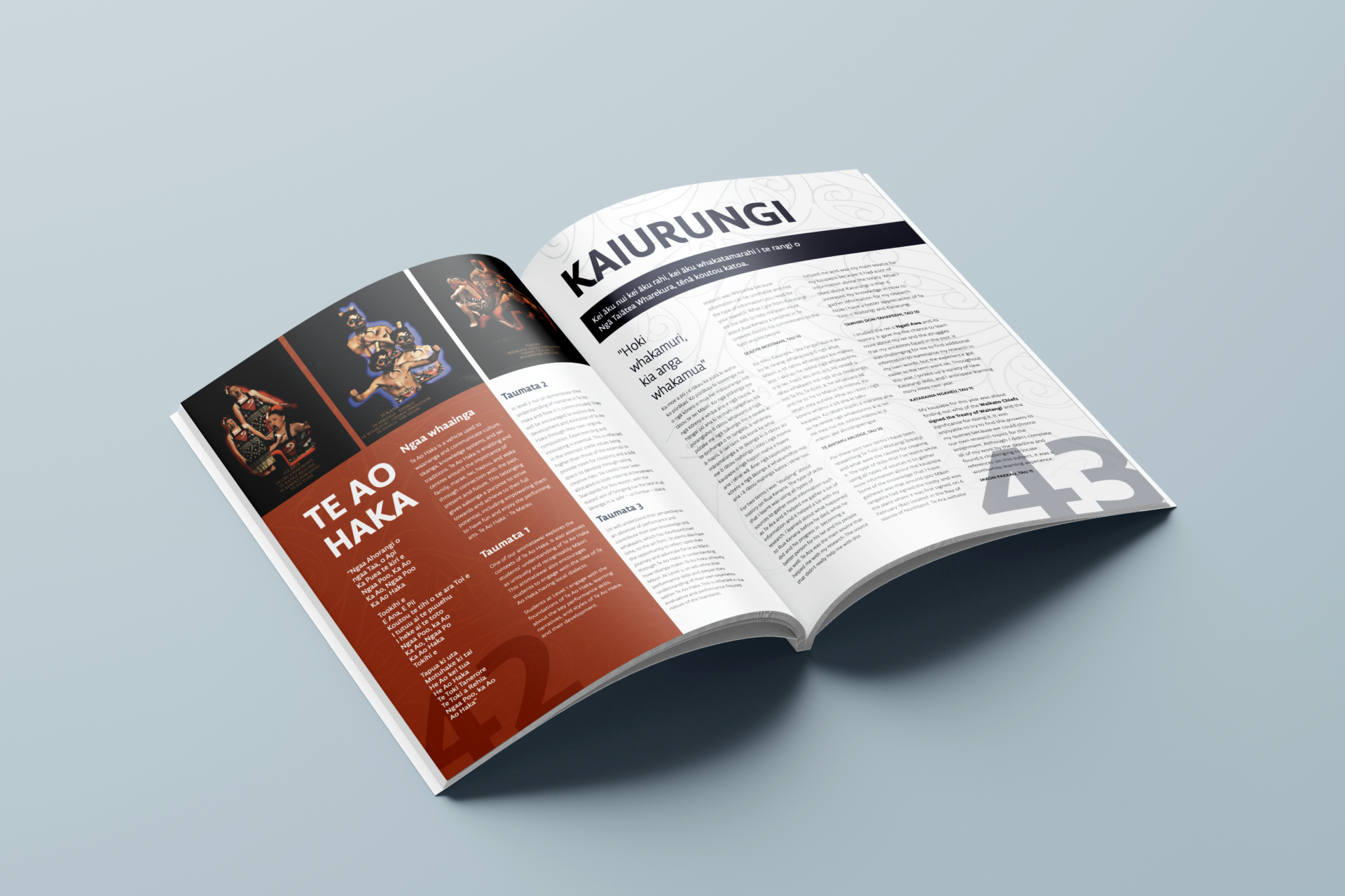 How to Style Yearbook Page Numbers - Spacific Creative