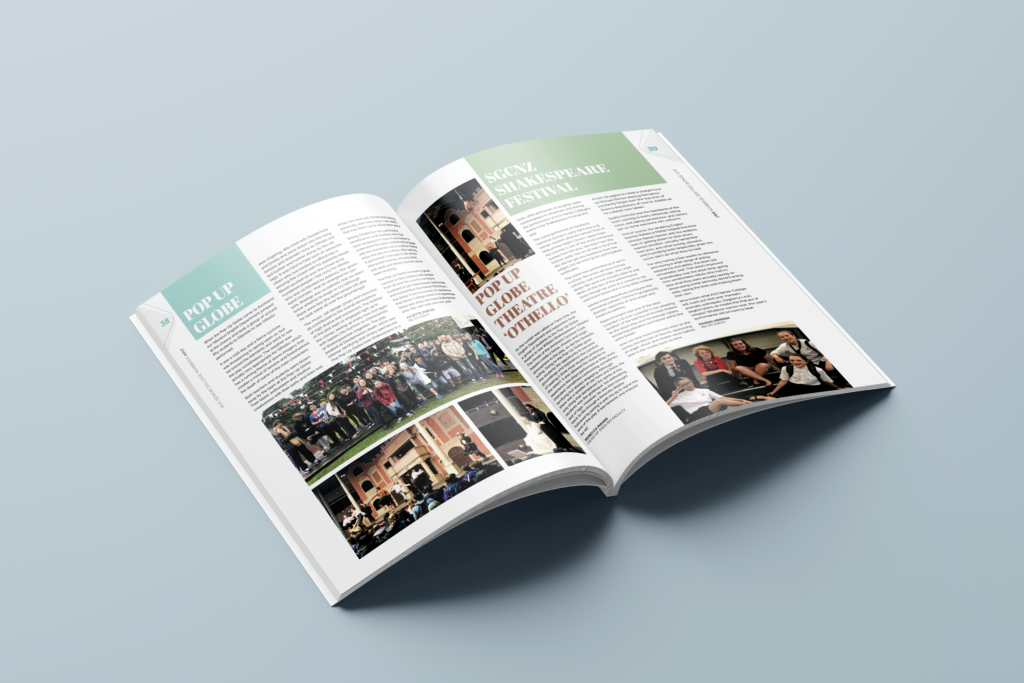 How to Style Yearbook Page Numbers - Spacific Creative