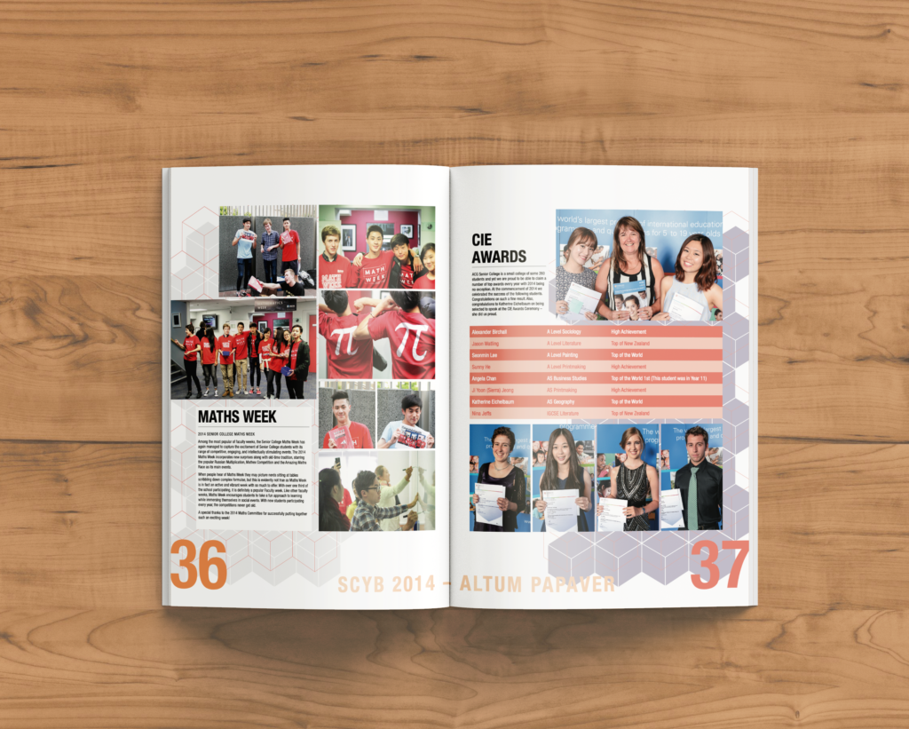 Orange Yearbook Designs & Page Layouts! - Spacific Creative