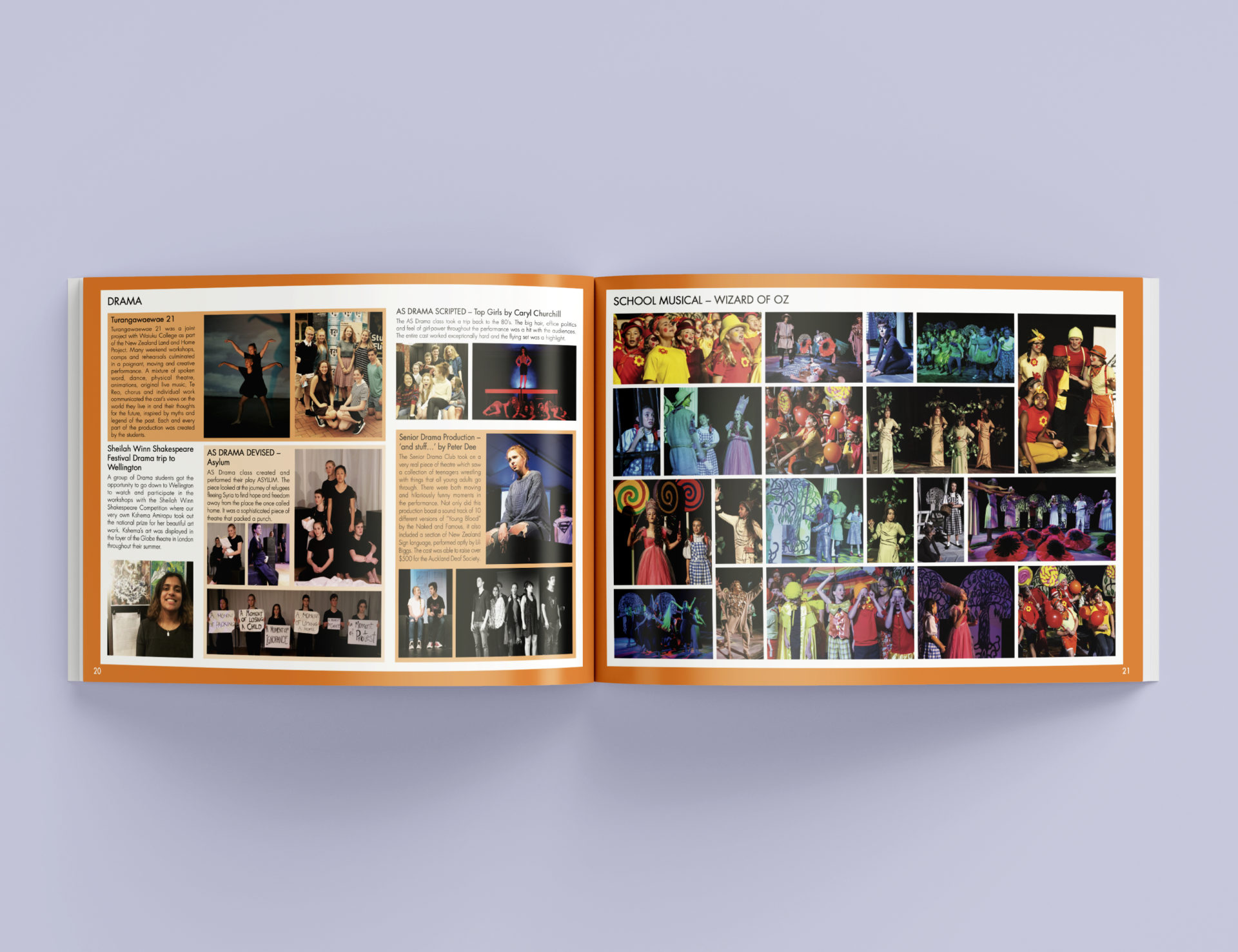 Page Border Designs for School Yearbooks! - Spacific Creative