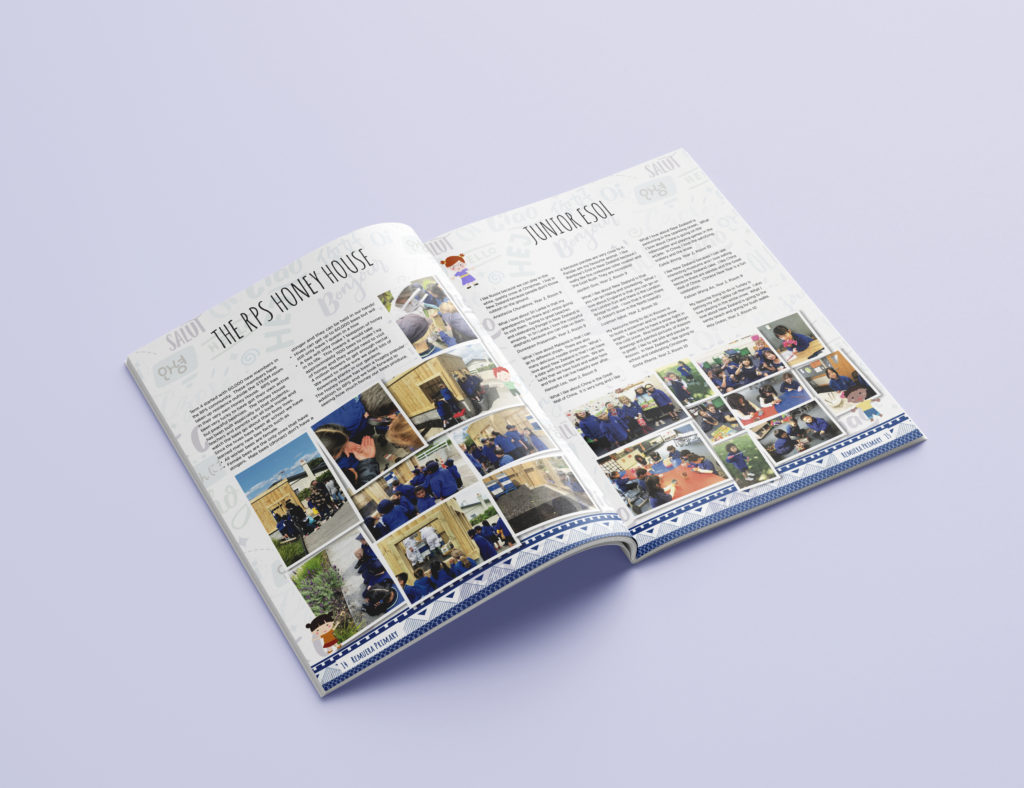 Page Border Designs for School Yearbooks! - Spacific Creative