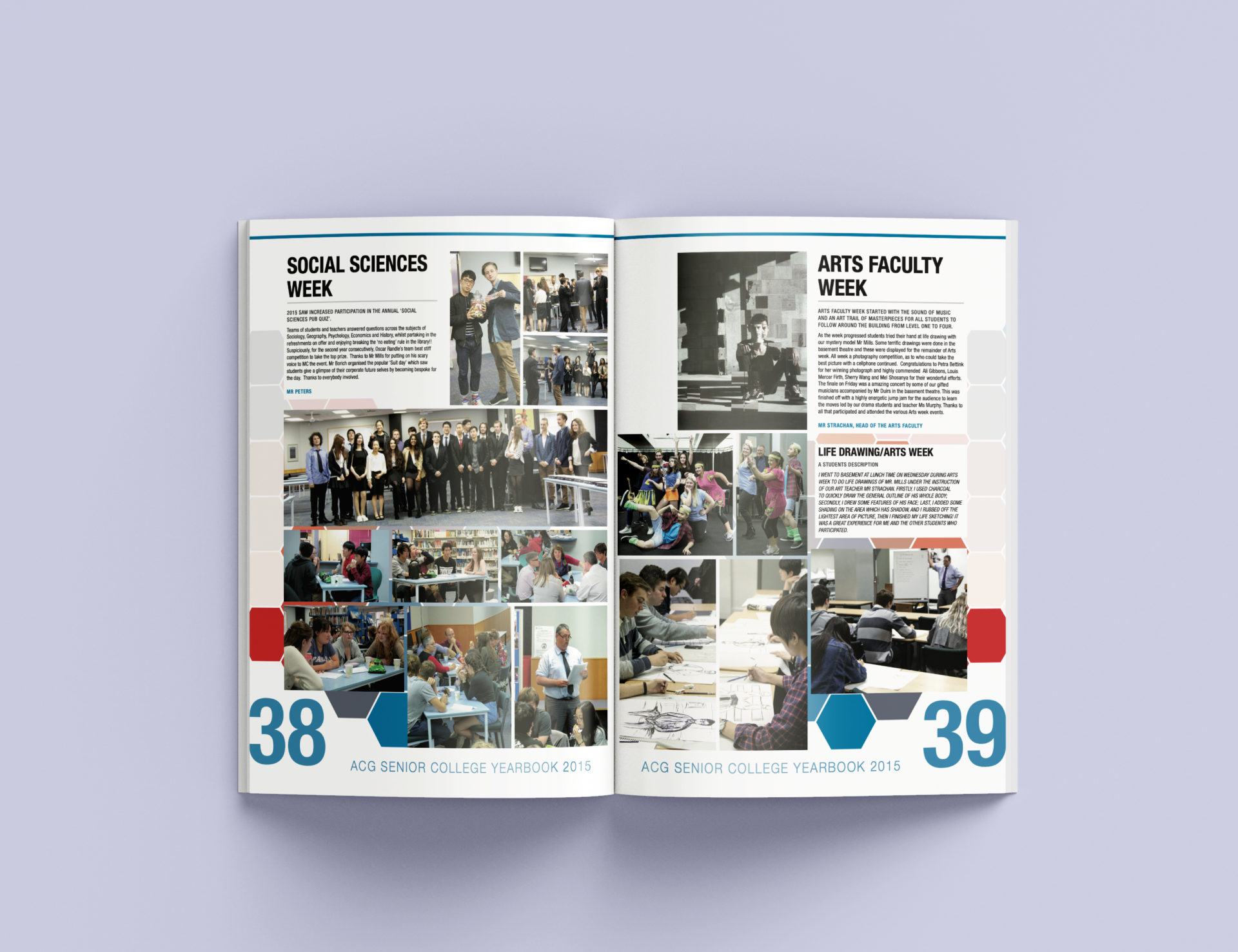 Page Border Designs for School Yearbooks! - Spacific Creative