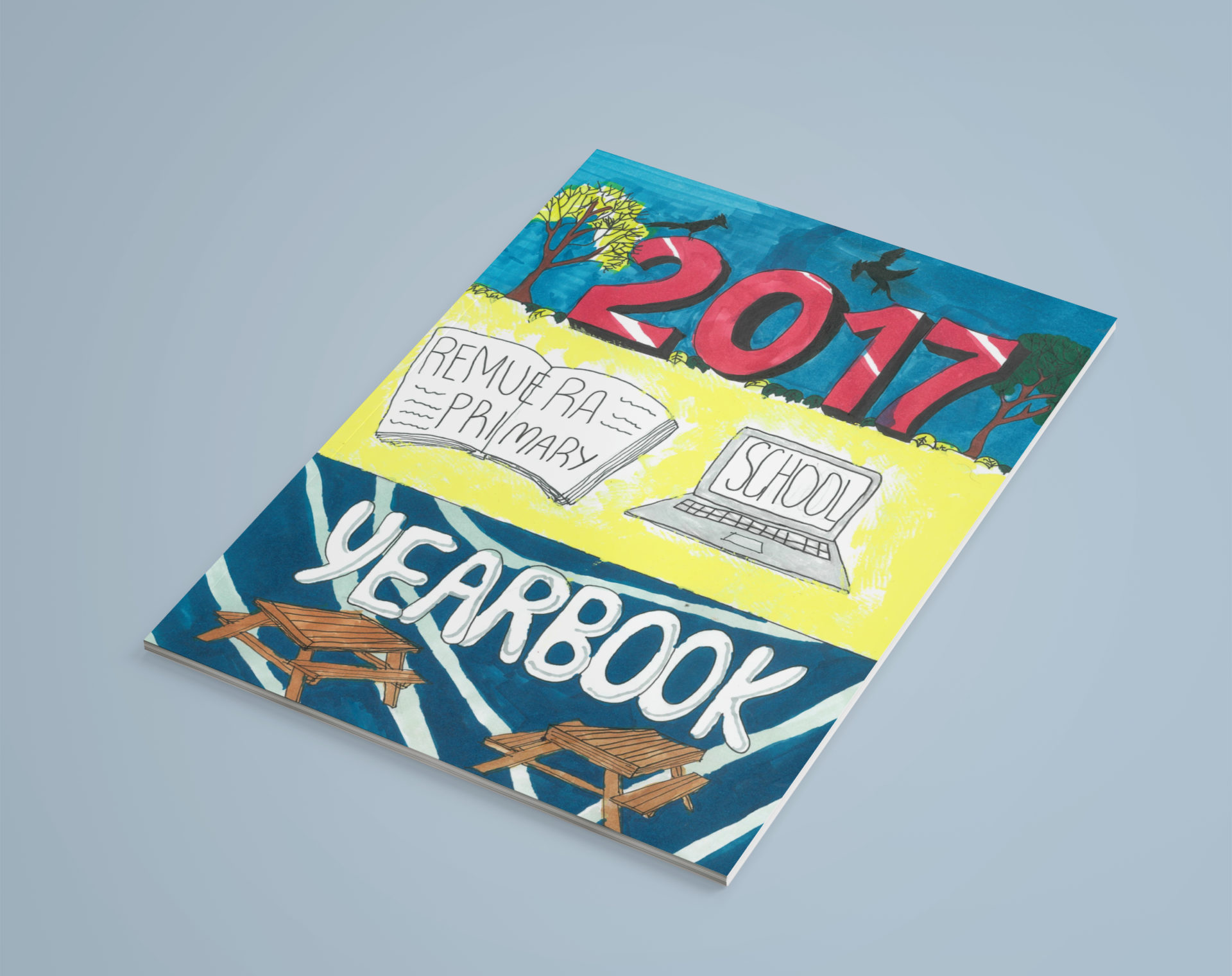 Primary School Yearbooks: Creative Student Covers! - Spacific Creative