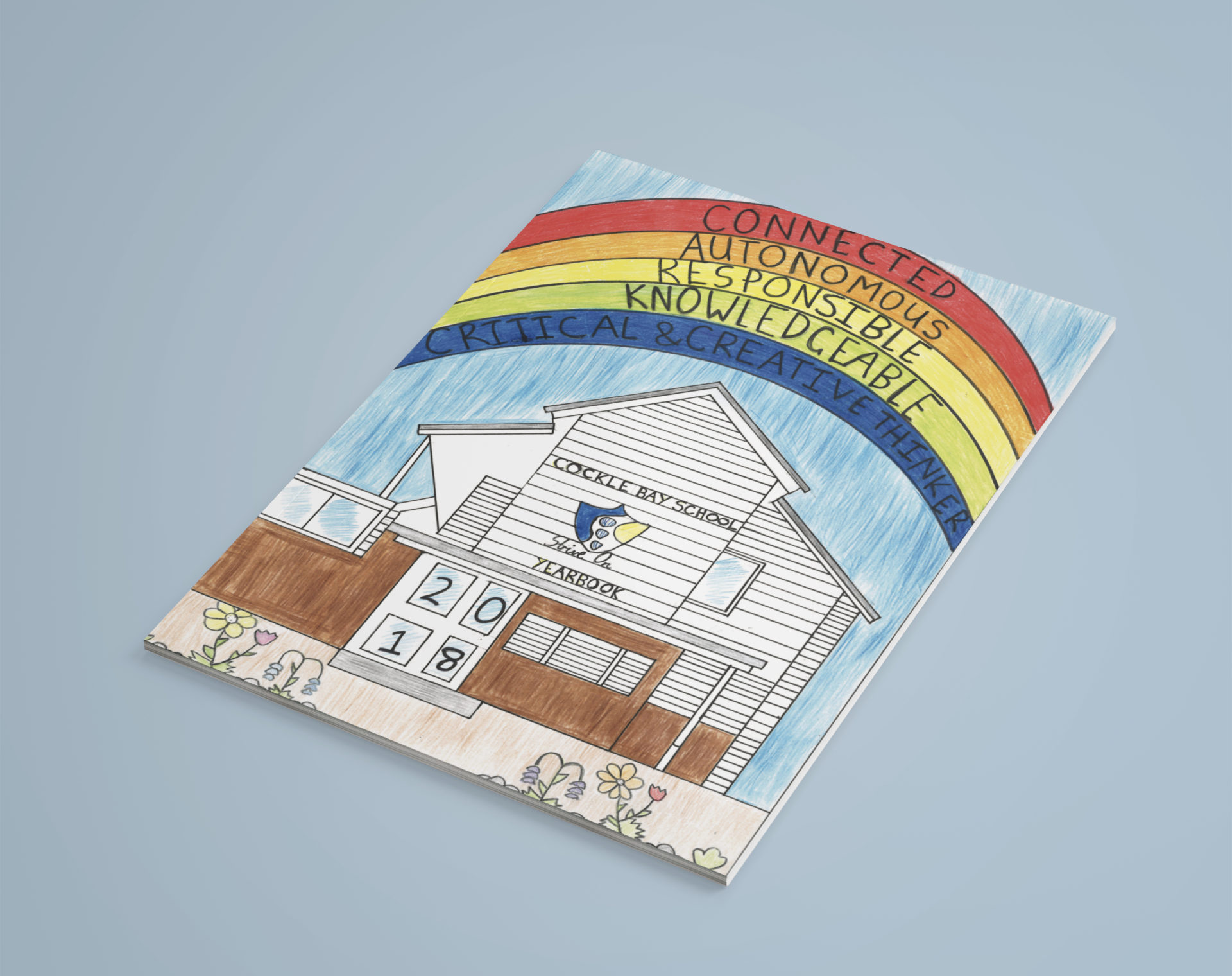 Primary School Yearbooks: Creative Student Covers! - Spacific Creative