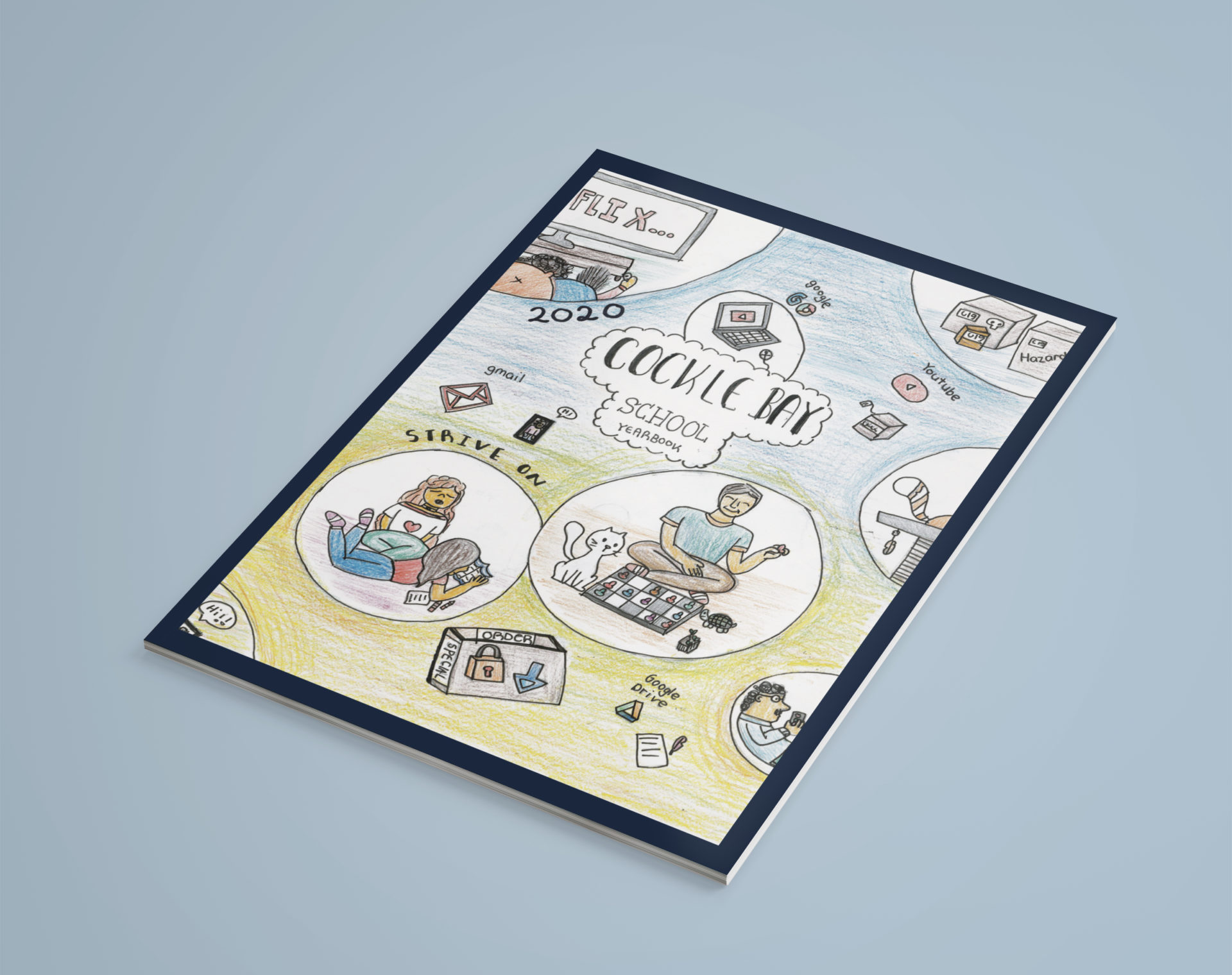 Primary School Yearbooks: Creative Student Covers! - Spacific Creative