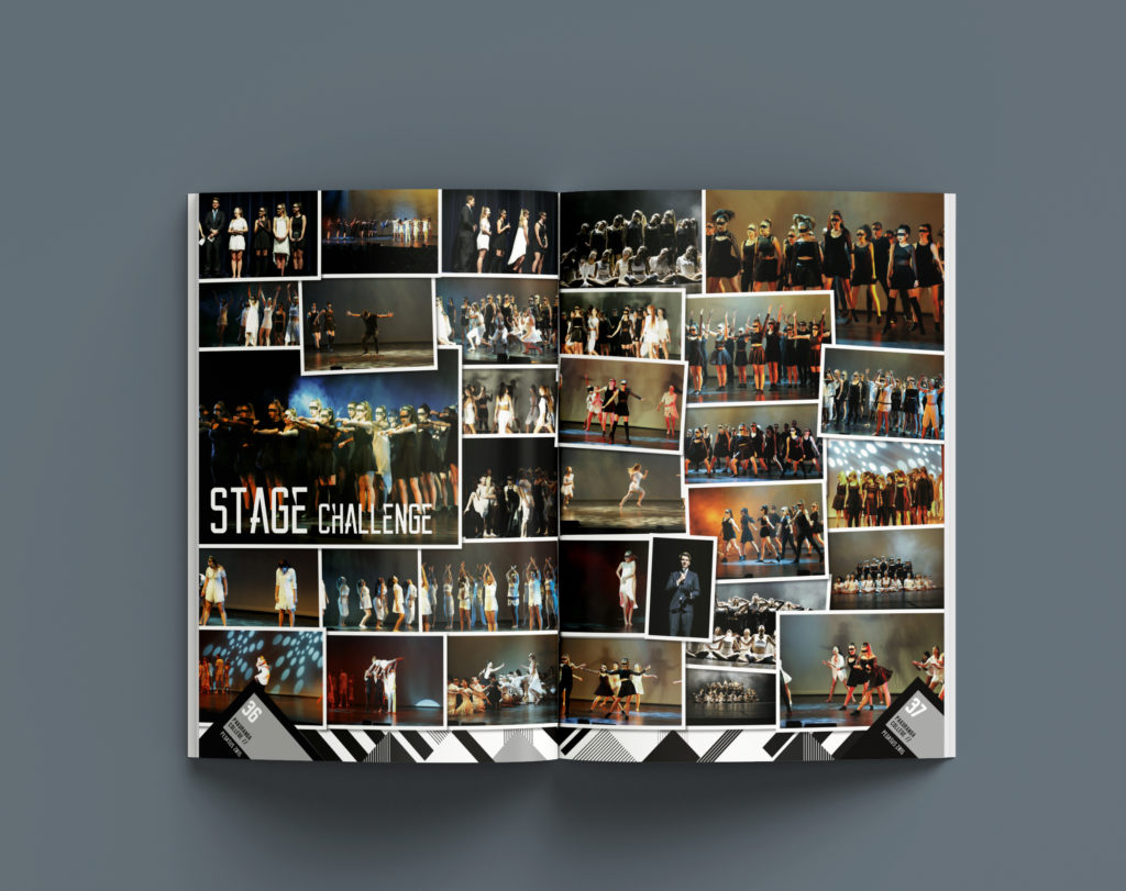 Black & White Yearbook Page Designs! - Spacific Creative