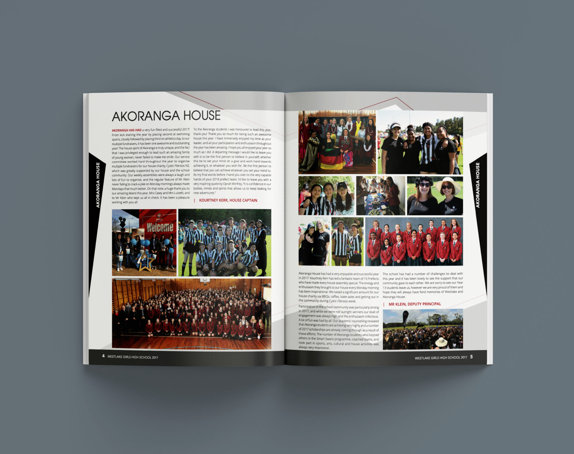 Black & White Yearbook Page Designs! - Spacific Creative