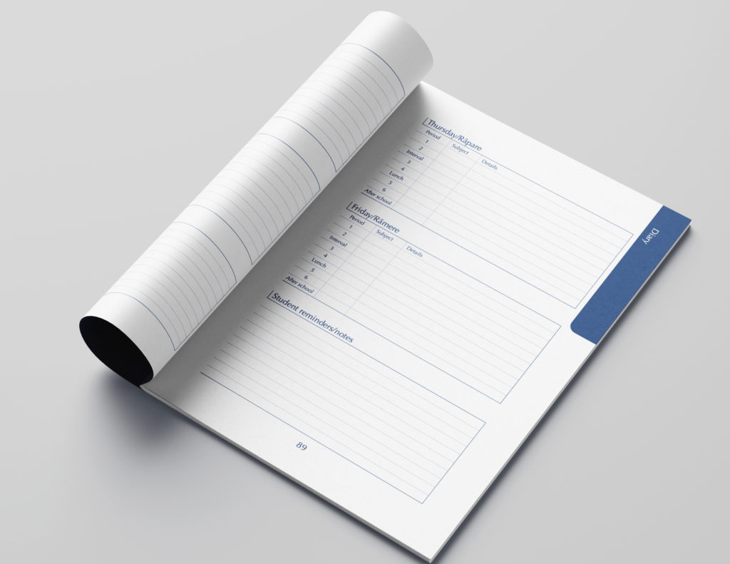 School Diary Page and Cover Design Ideas! - Spacific Creative