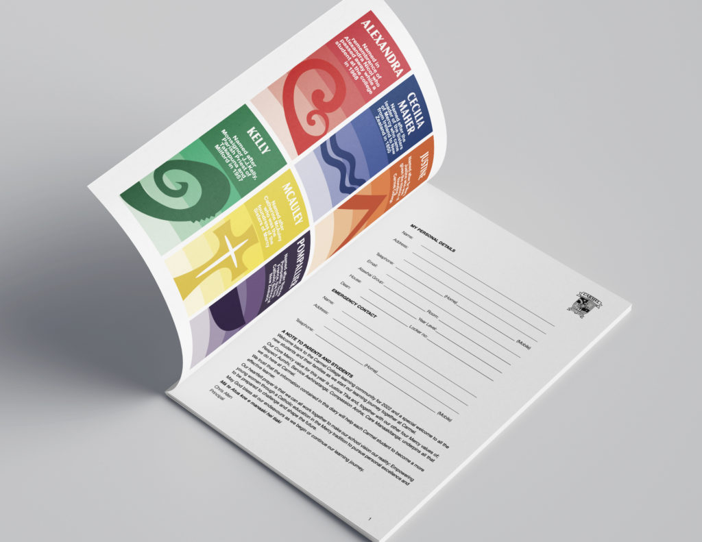 School Diary Page and Cover Design Ideas! - Spacific Creative