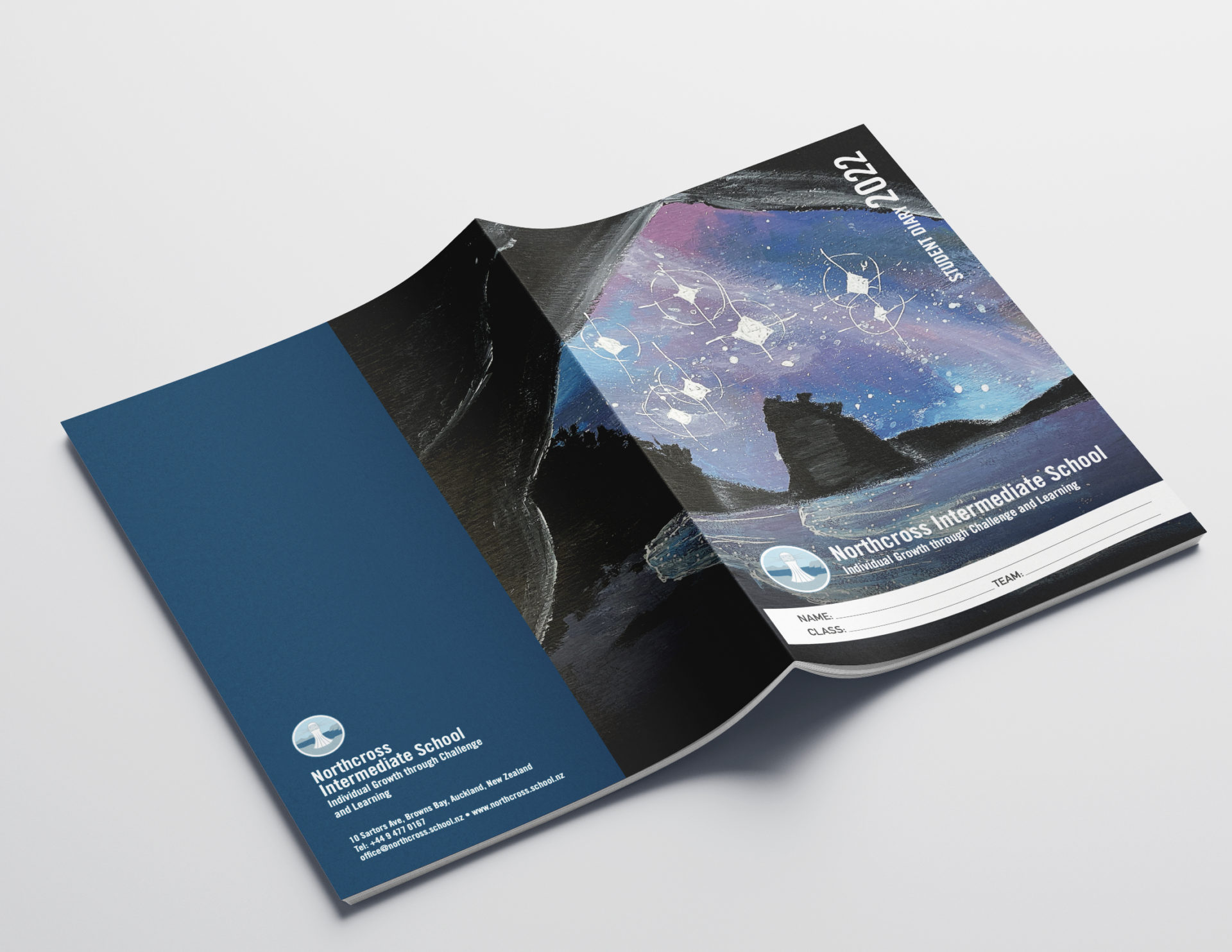 School Diary Page and Cover Design Ideas! - Spacific Creative