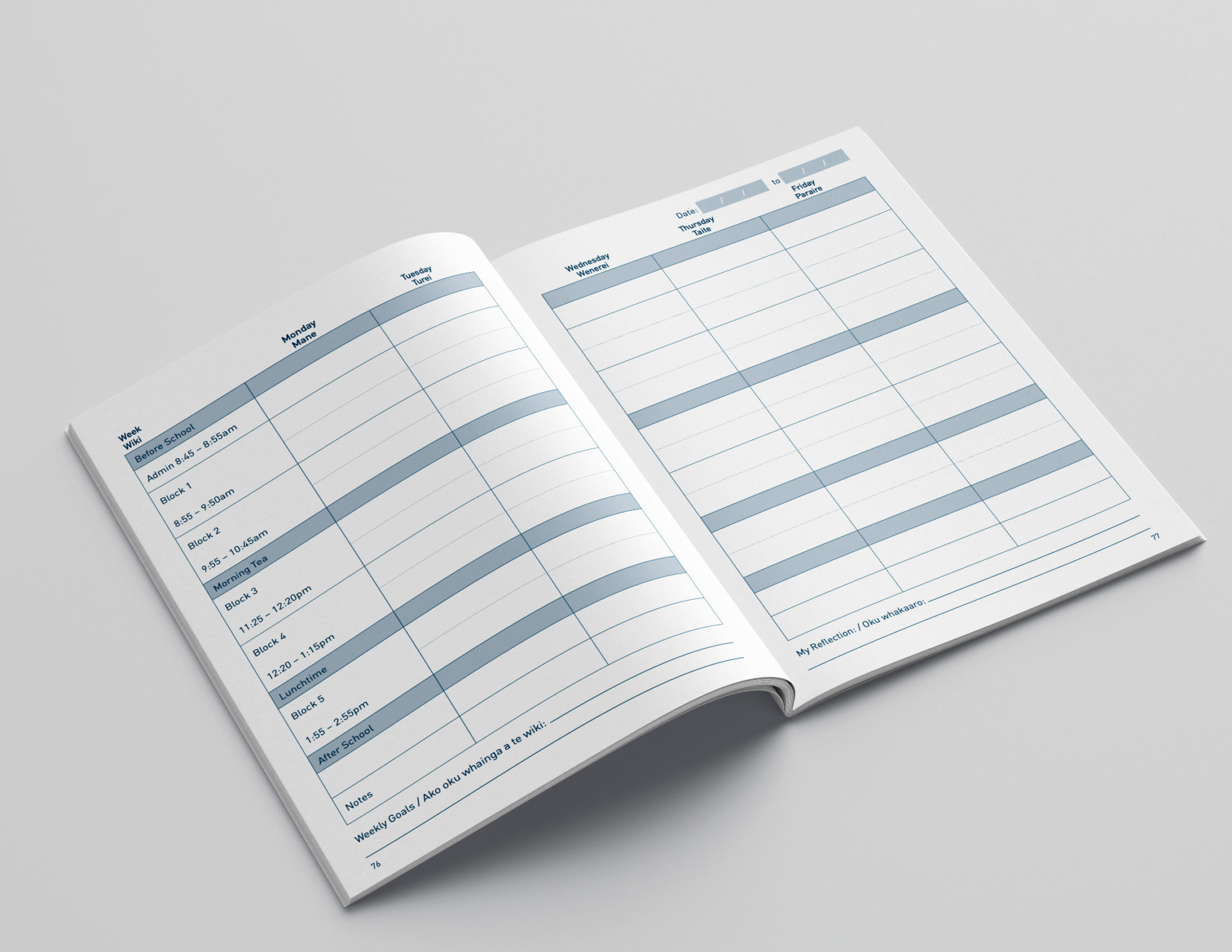 School Diary Page and Cover Design Ideas! - Spacific Creative