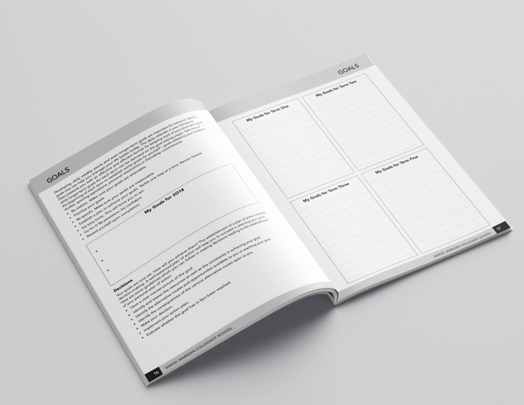 School Diary Page and Cover Design Ideas! - Spacific Creative