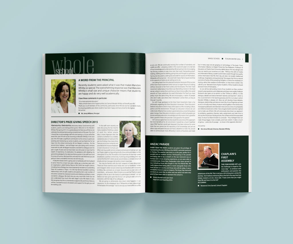 Green Yearbook Page Designs & Layouts! - Spacific Creative